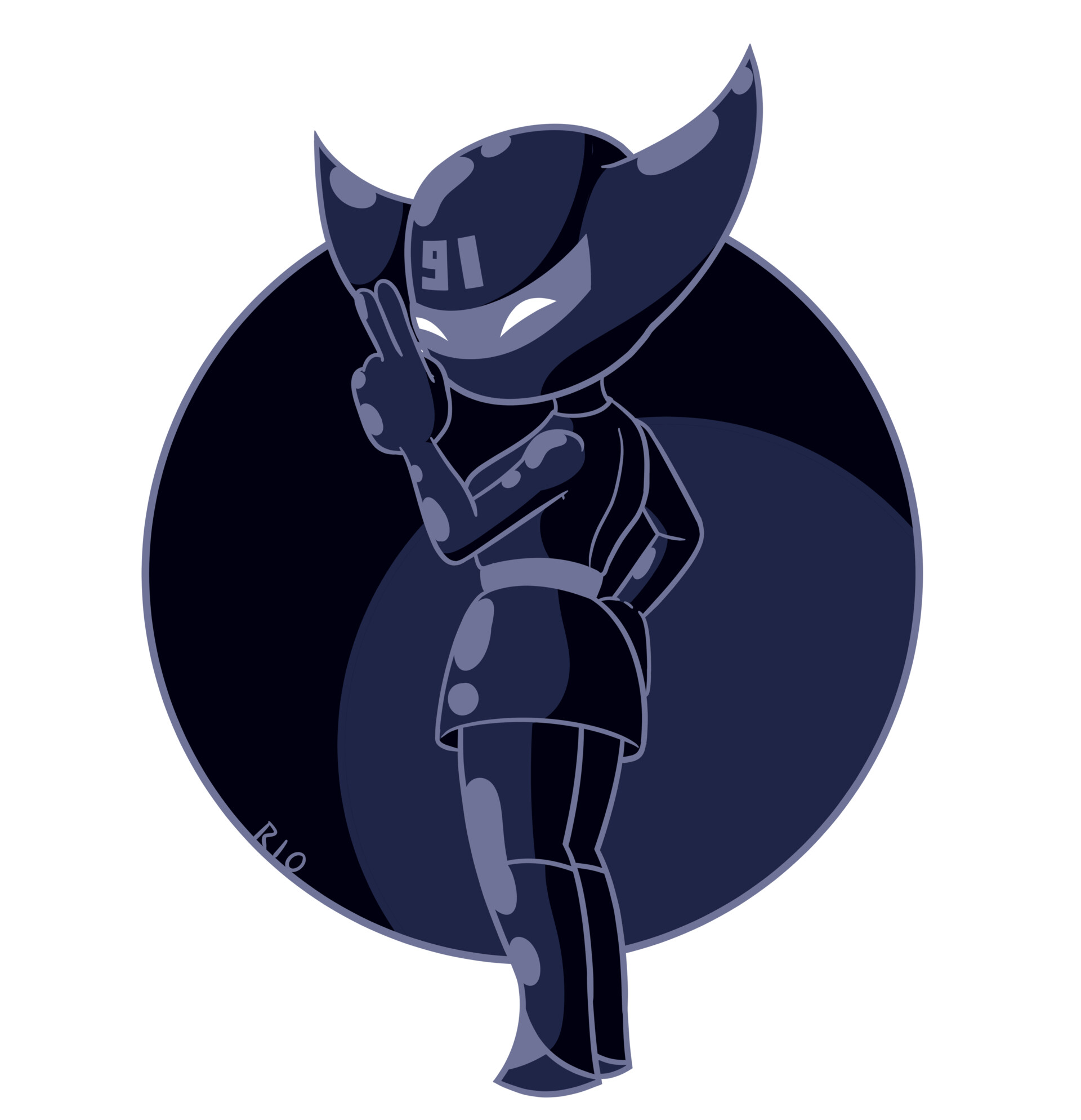 ArtStation - Lady ninja