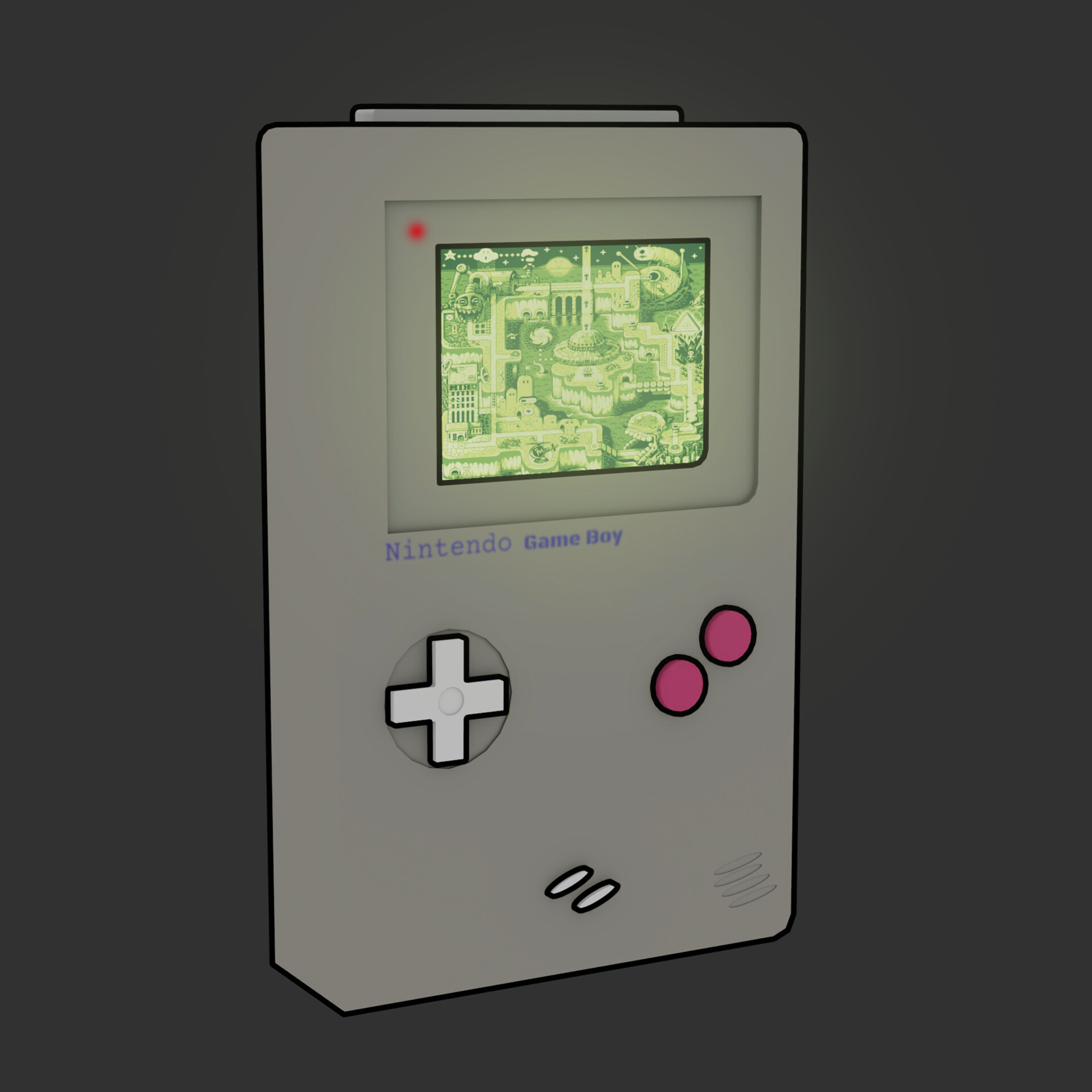 ArtStation - Game Boy