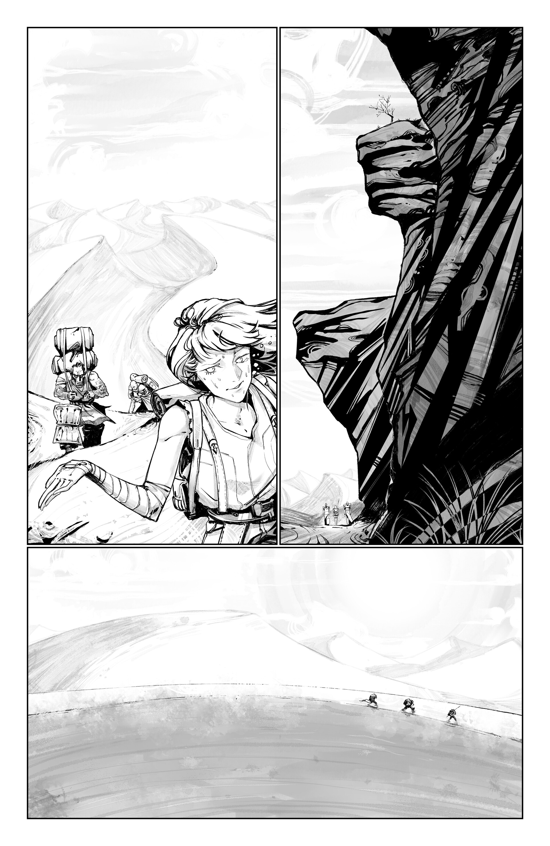 Ben Basil - Comic pages