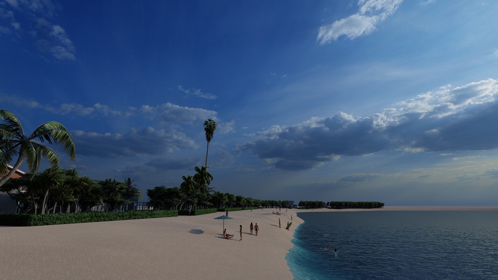 ArtStation - Beach View