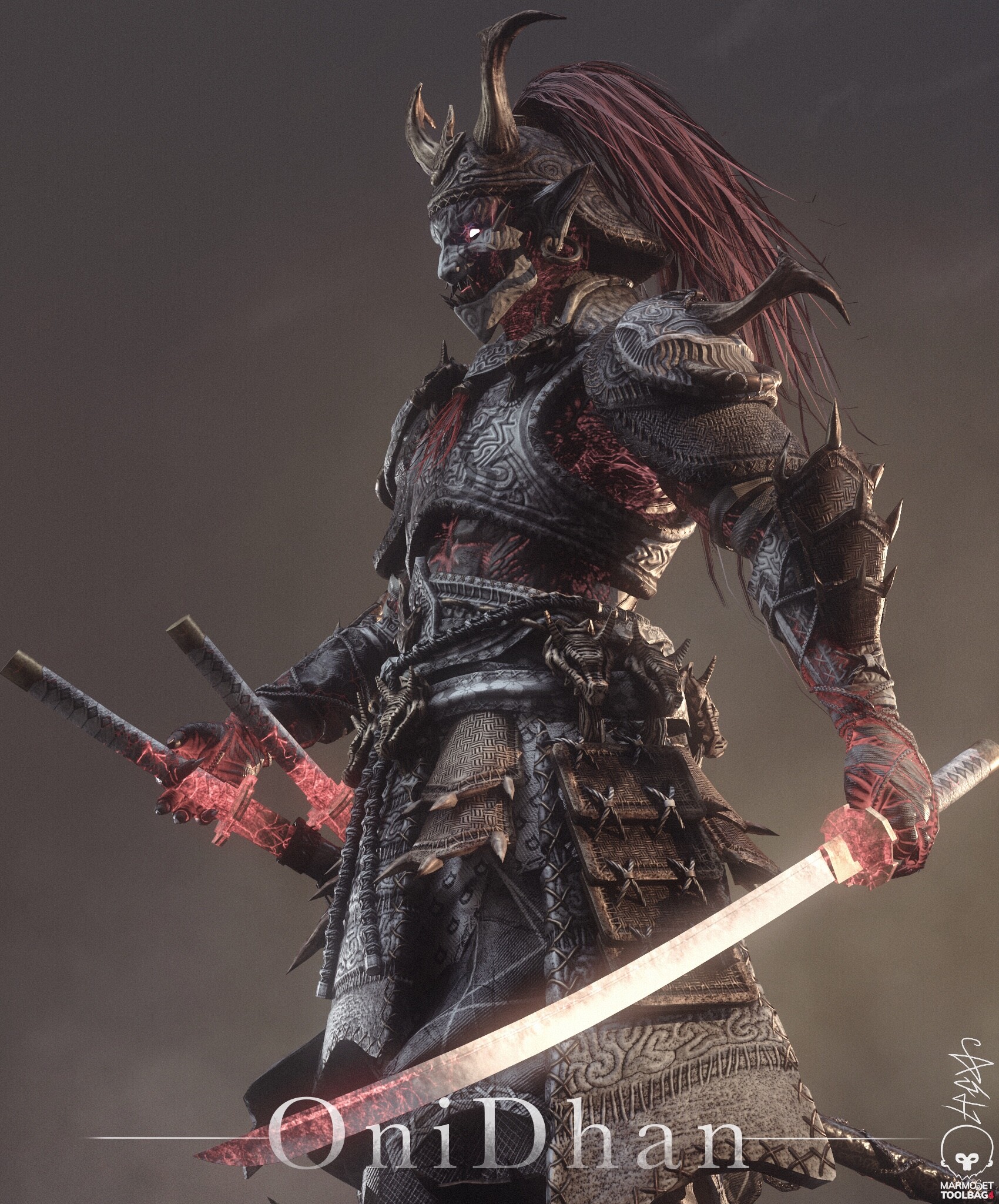 ArtStation - Game Res character (Video game) - OniDhan