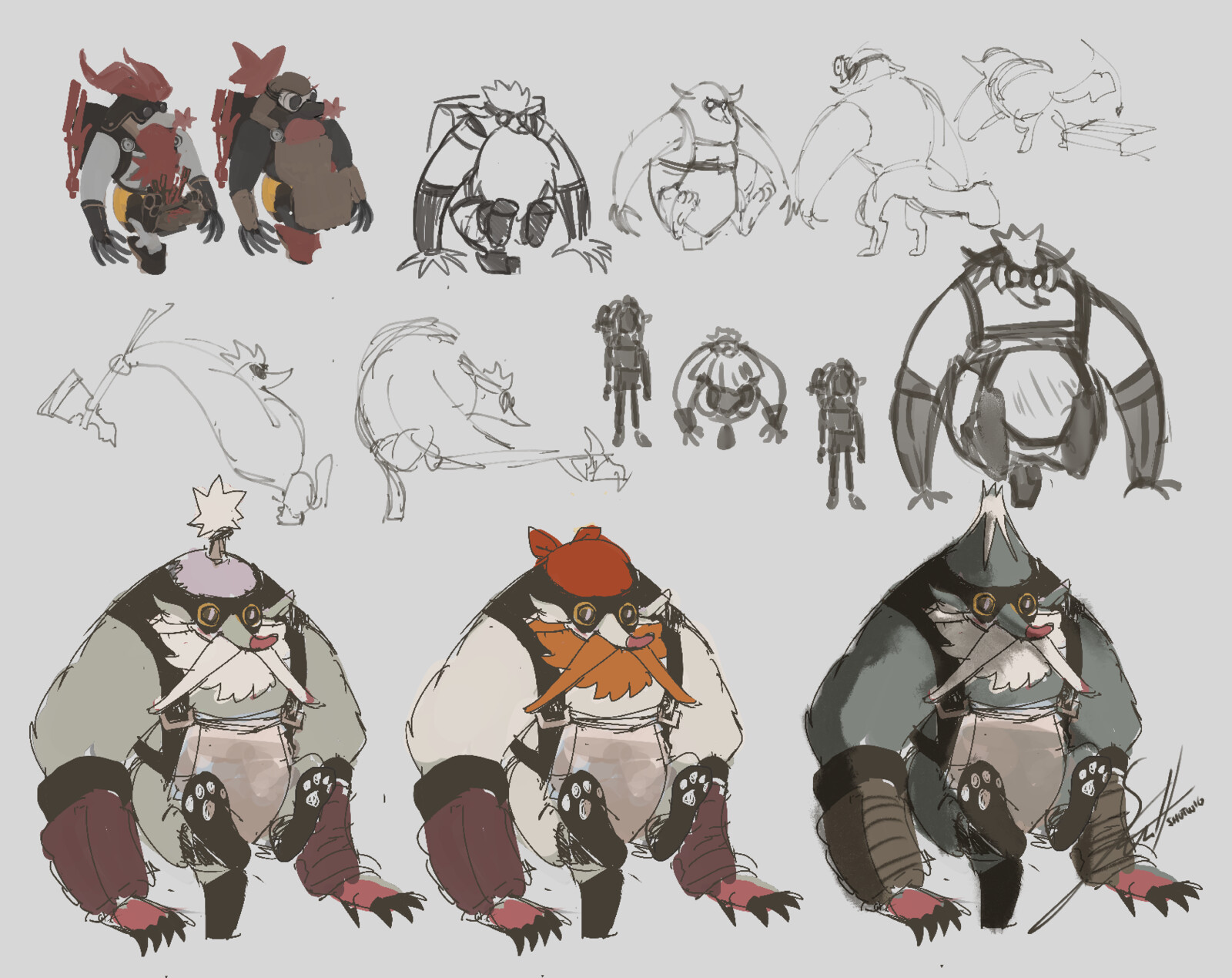 Matías Castellani López - Zelda Monsters Redesign