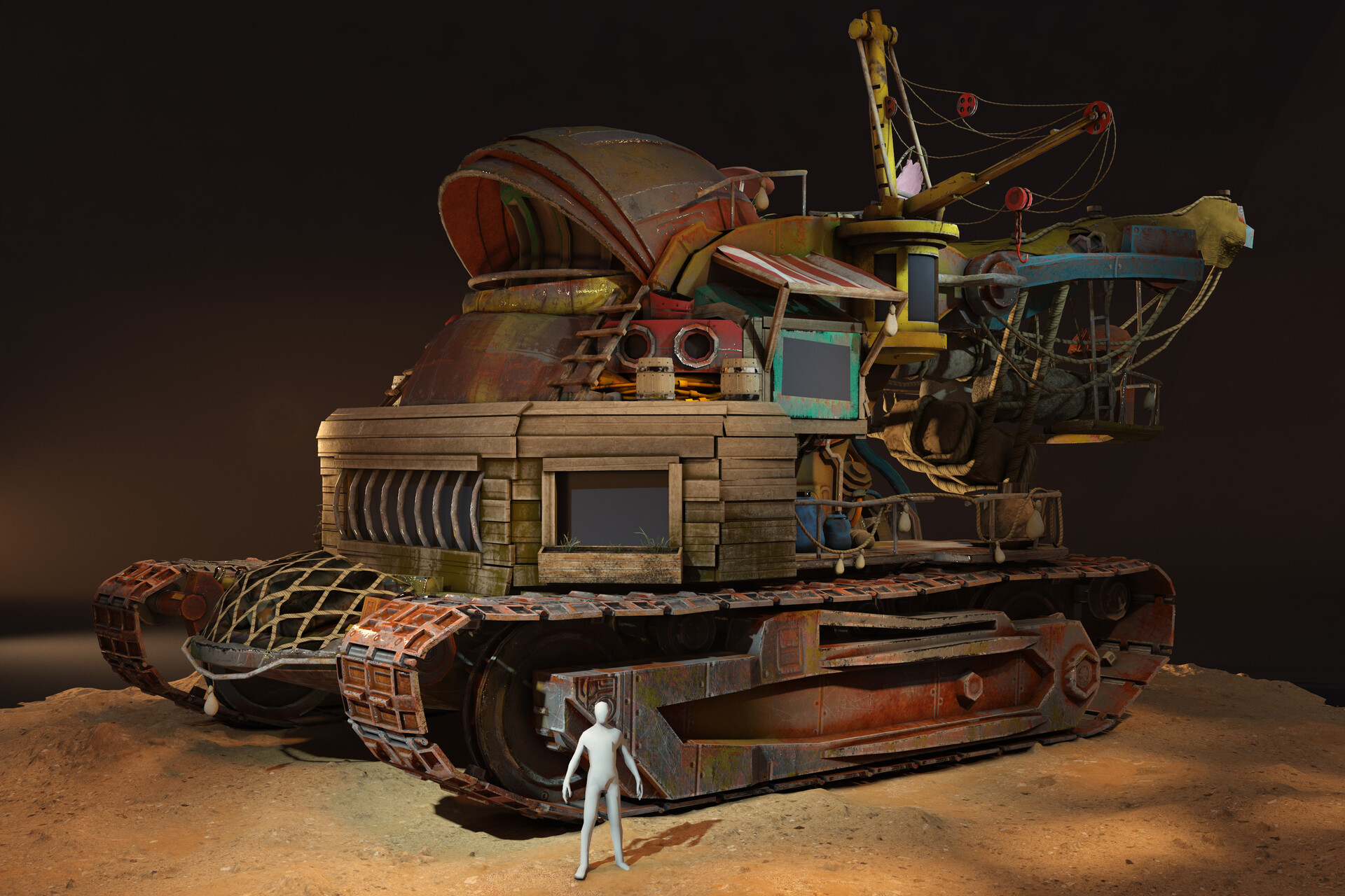 ArtStation - Junk house