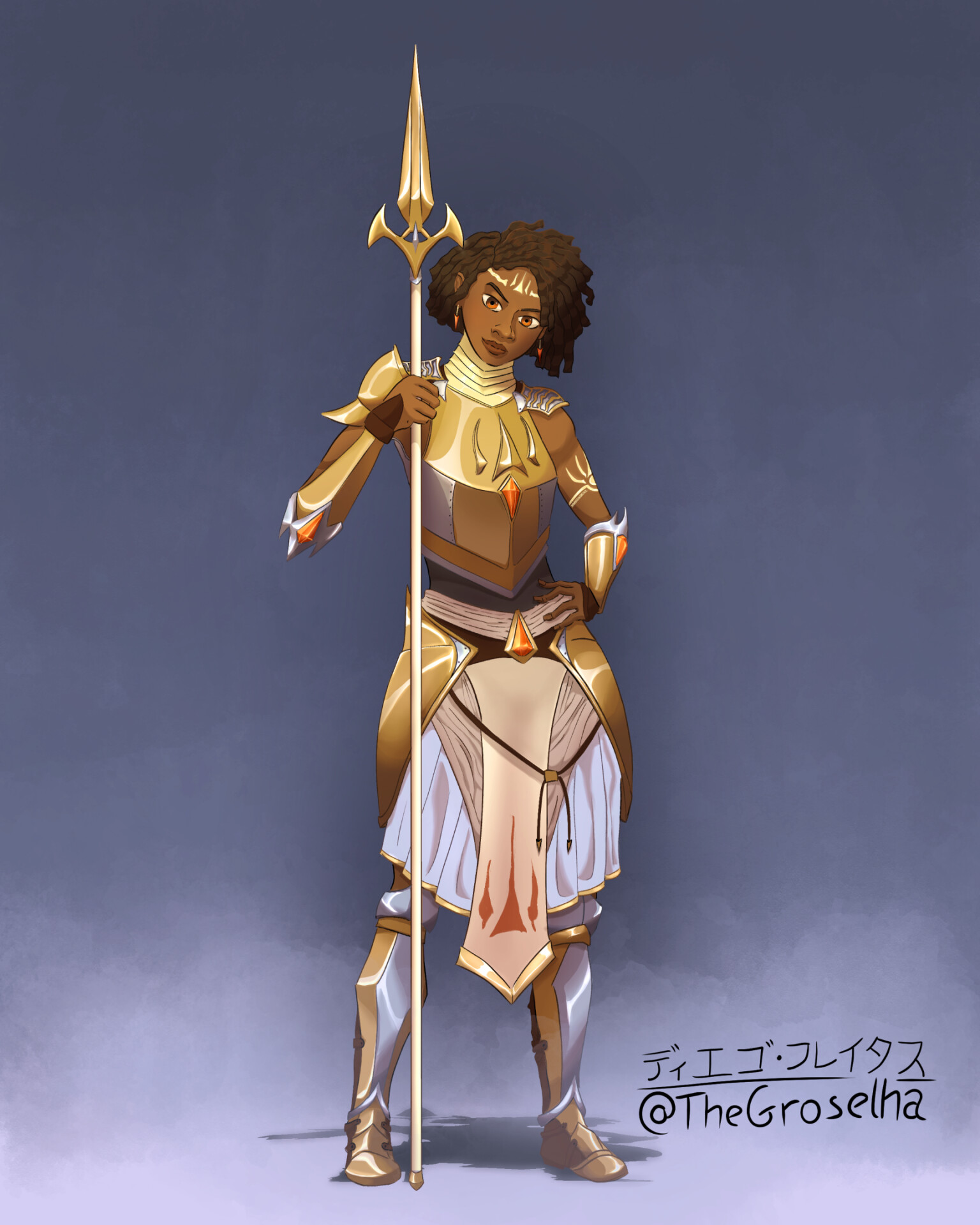 ArtStation - Original Character - Lys'Sandra