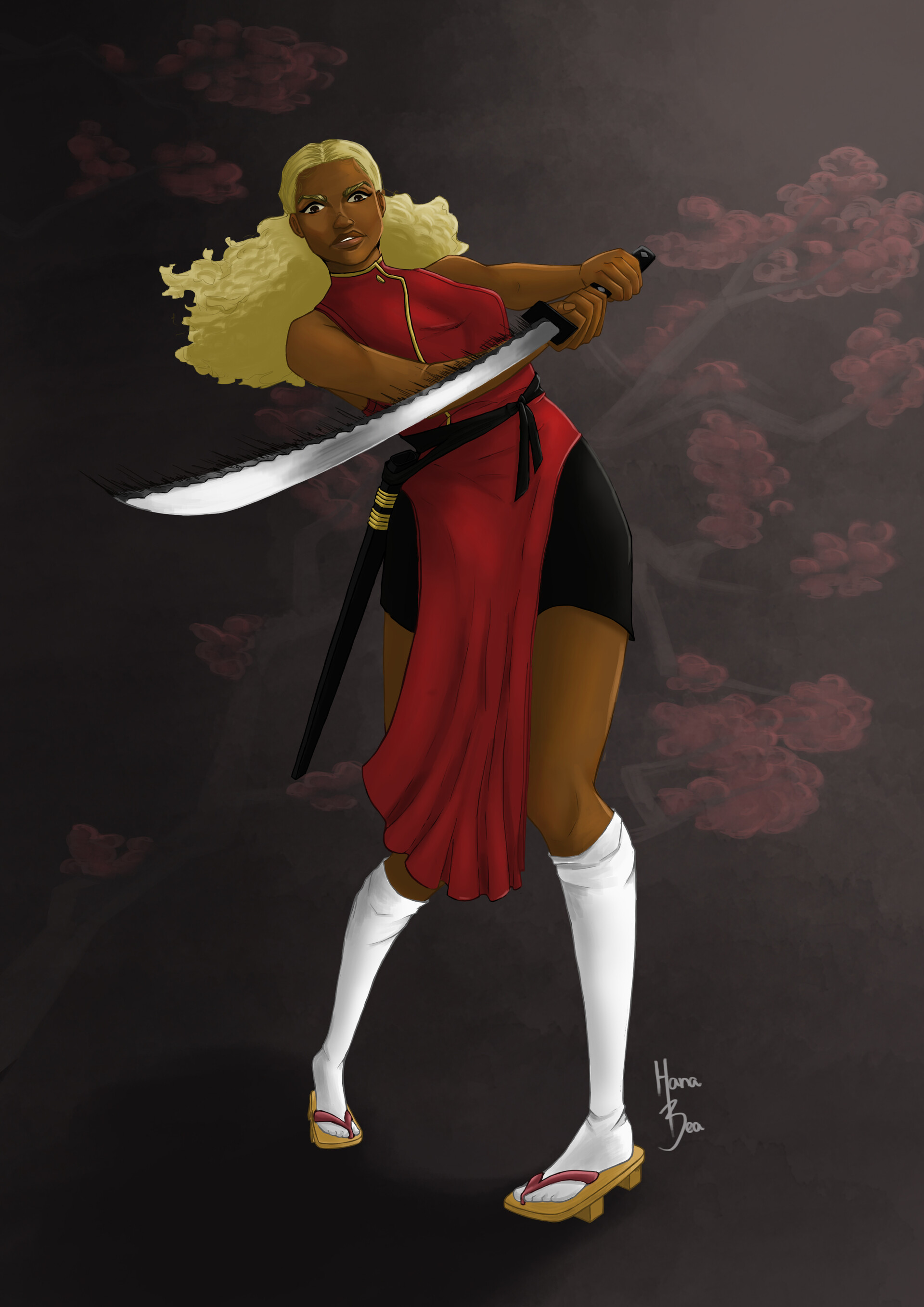 ArtStation - Samurai Character Design