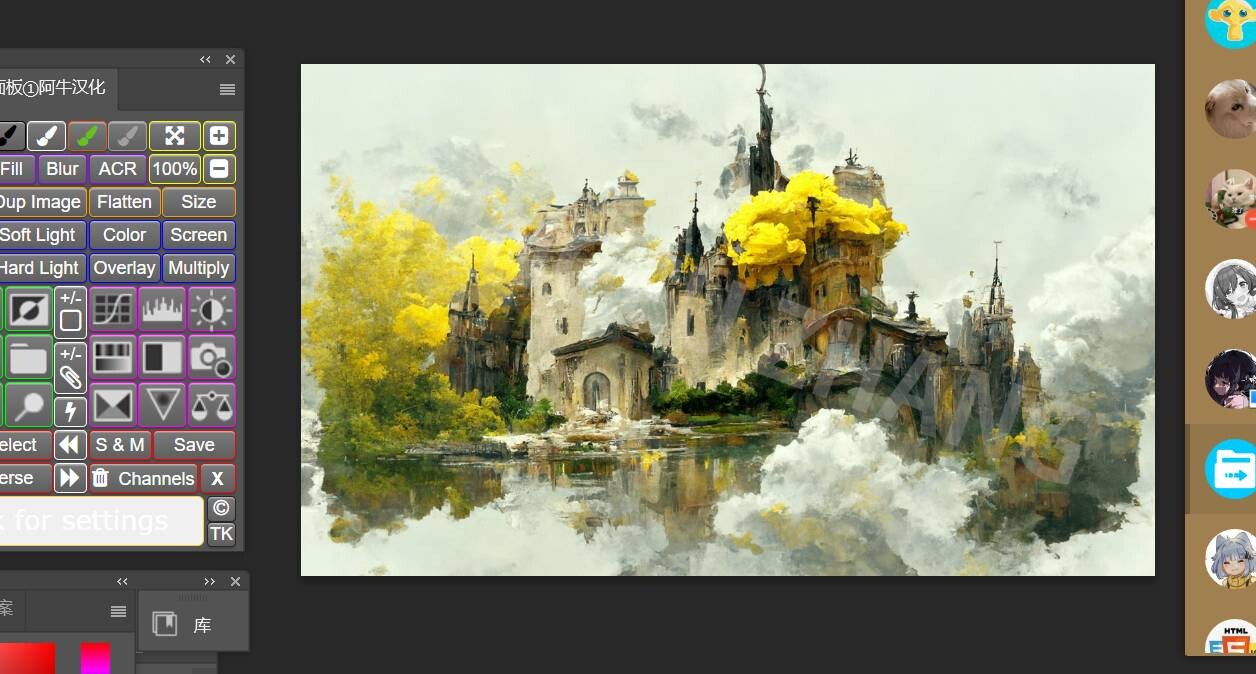 ArtStation - Cyber environment and Castle concept