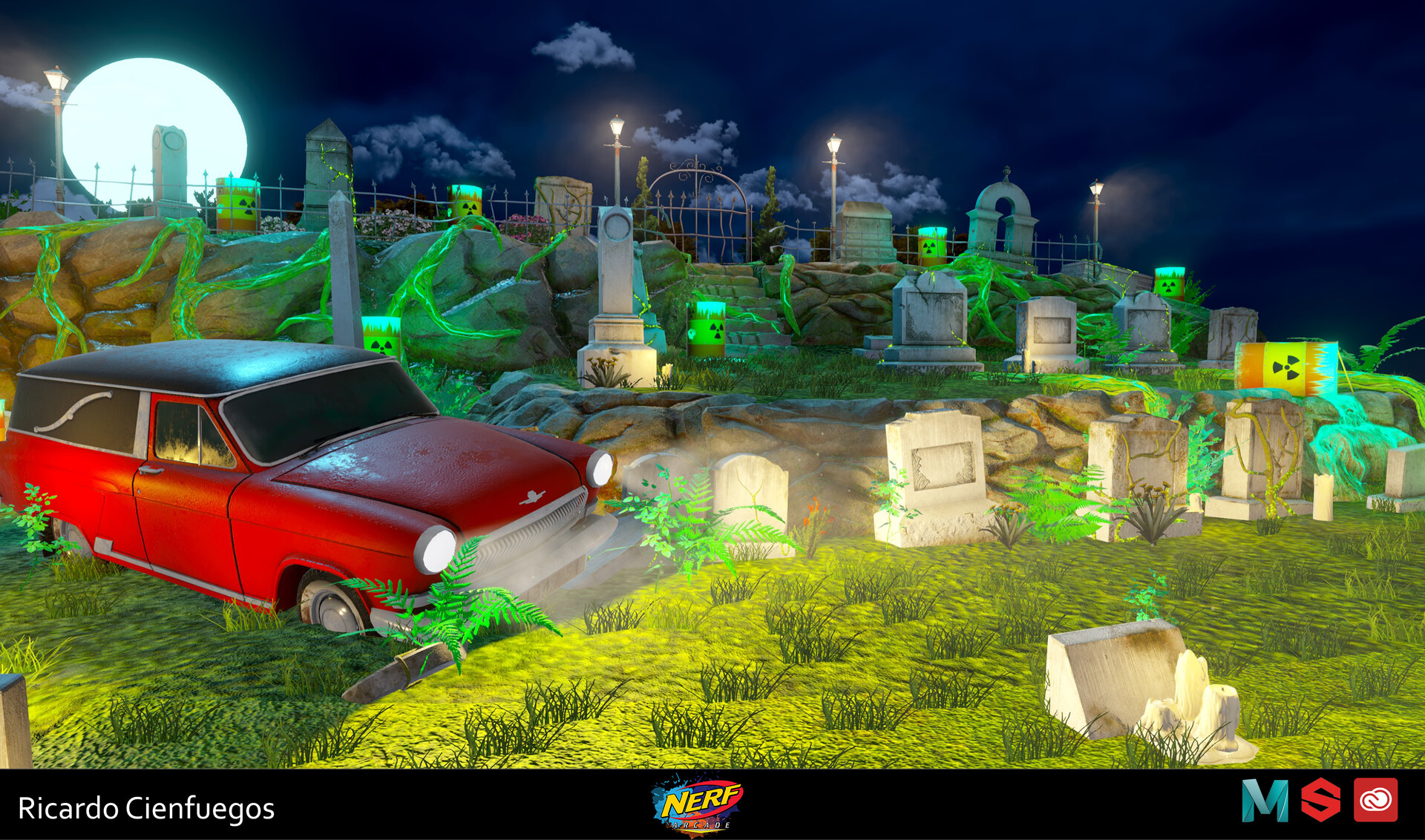 Ricardo Cienfuegos - Nerf Arcade Graveyard