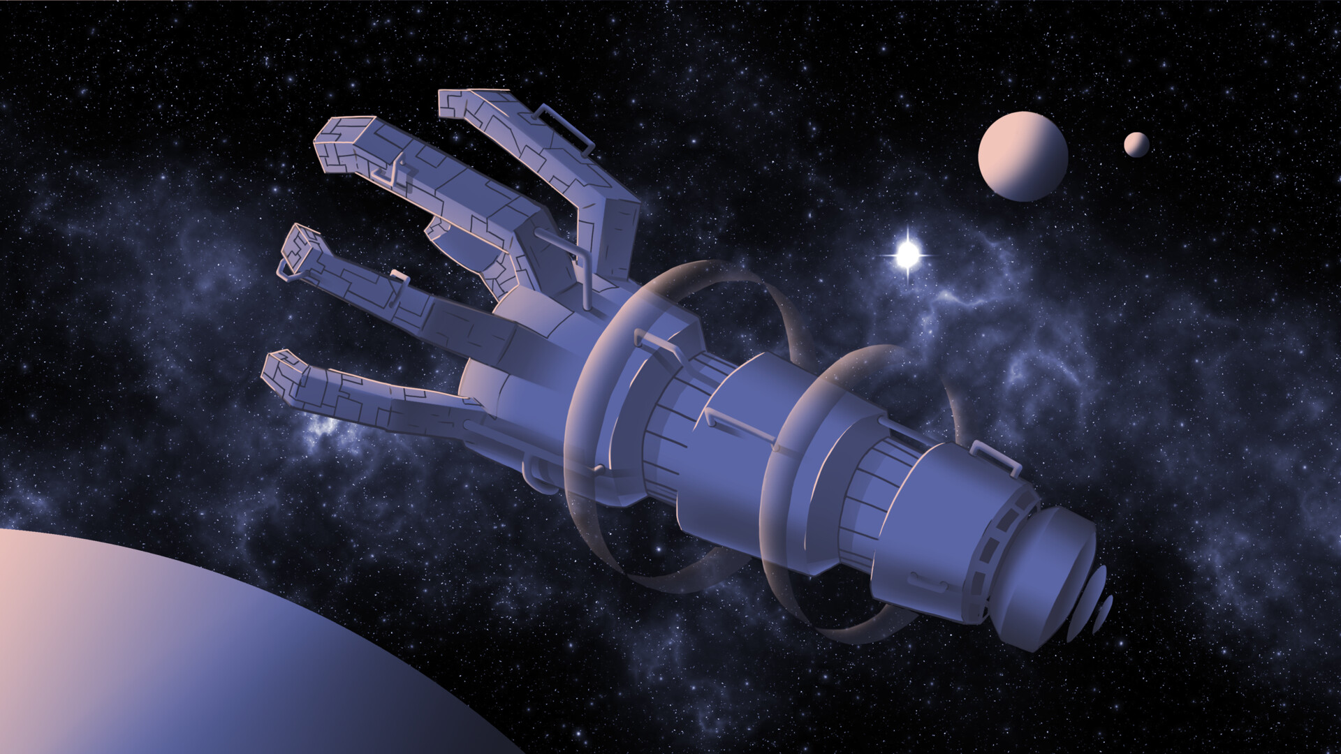 ArtStation - Void Organism Overworld Map