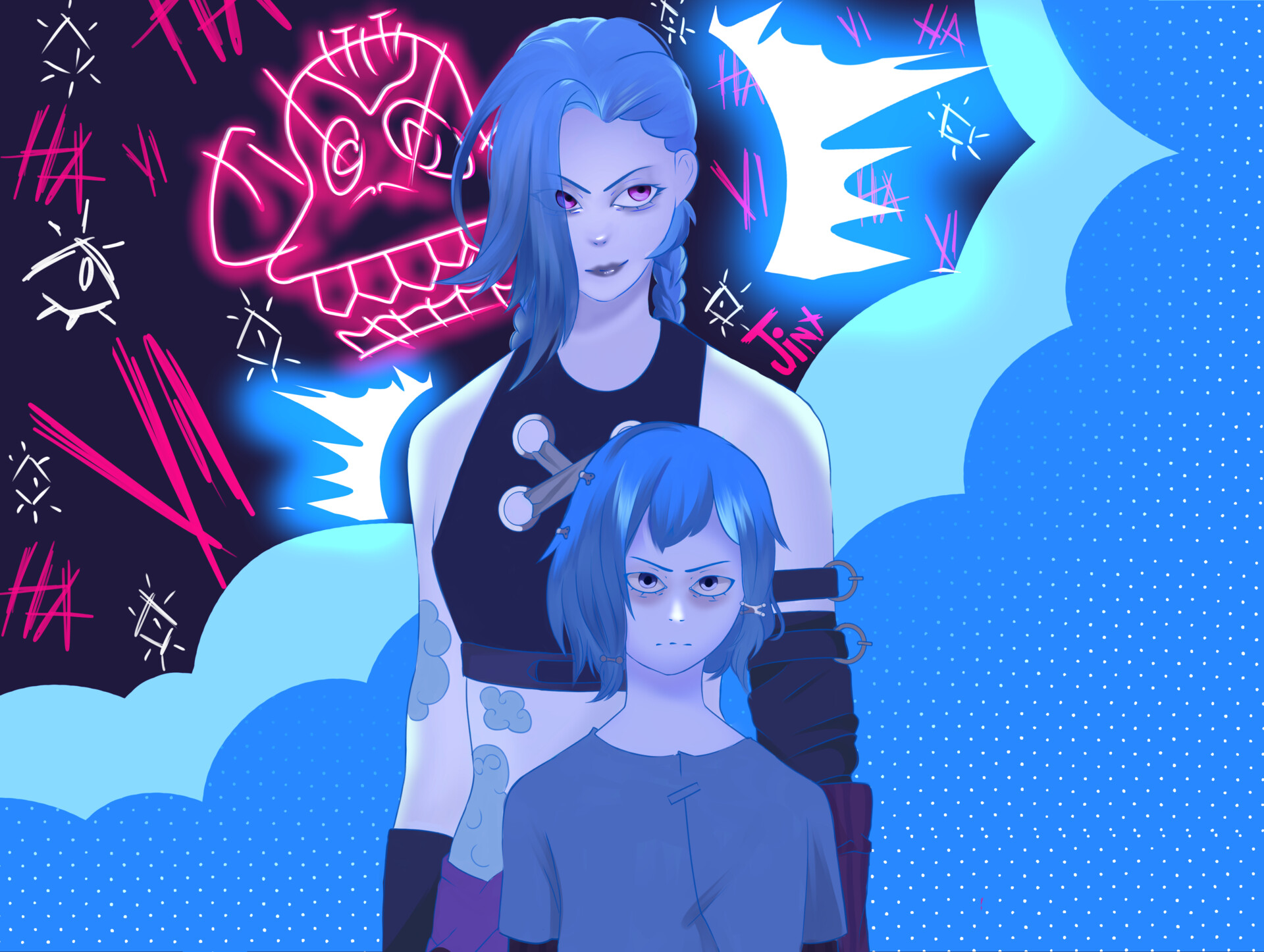 ArtStation - Jinx from Arcane