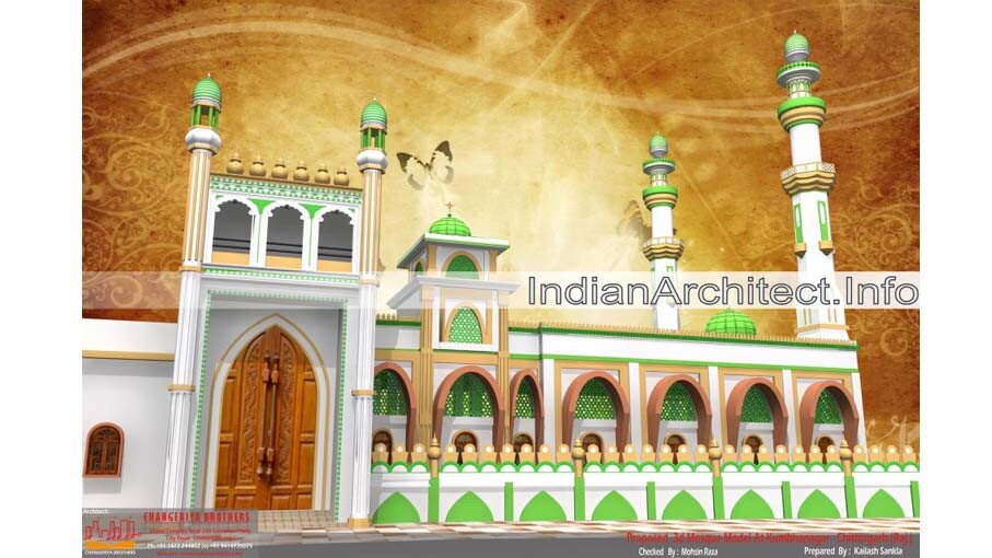 ArtStation - Project No. P79 Project For: Mosque 3D Modling :- Project ...