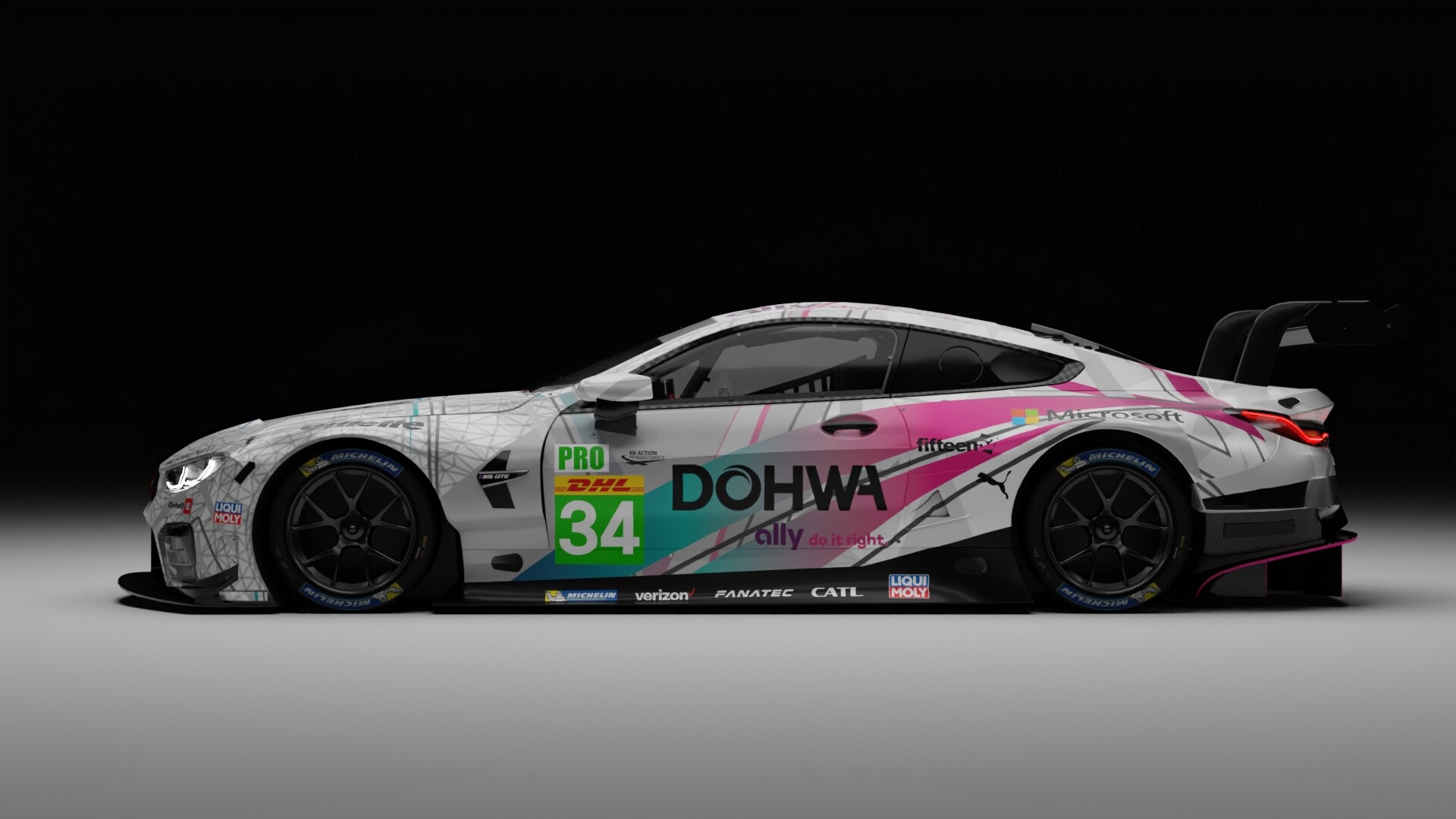 BMW M8 GTE DOHWA livery [White] by HONGWORKS Design — ProUser.Me
