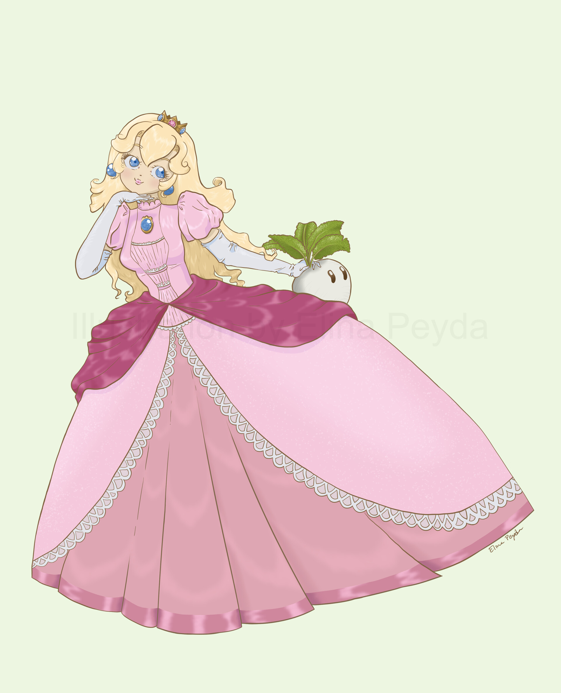 ArtStation - Princess Peach