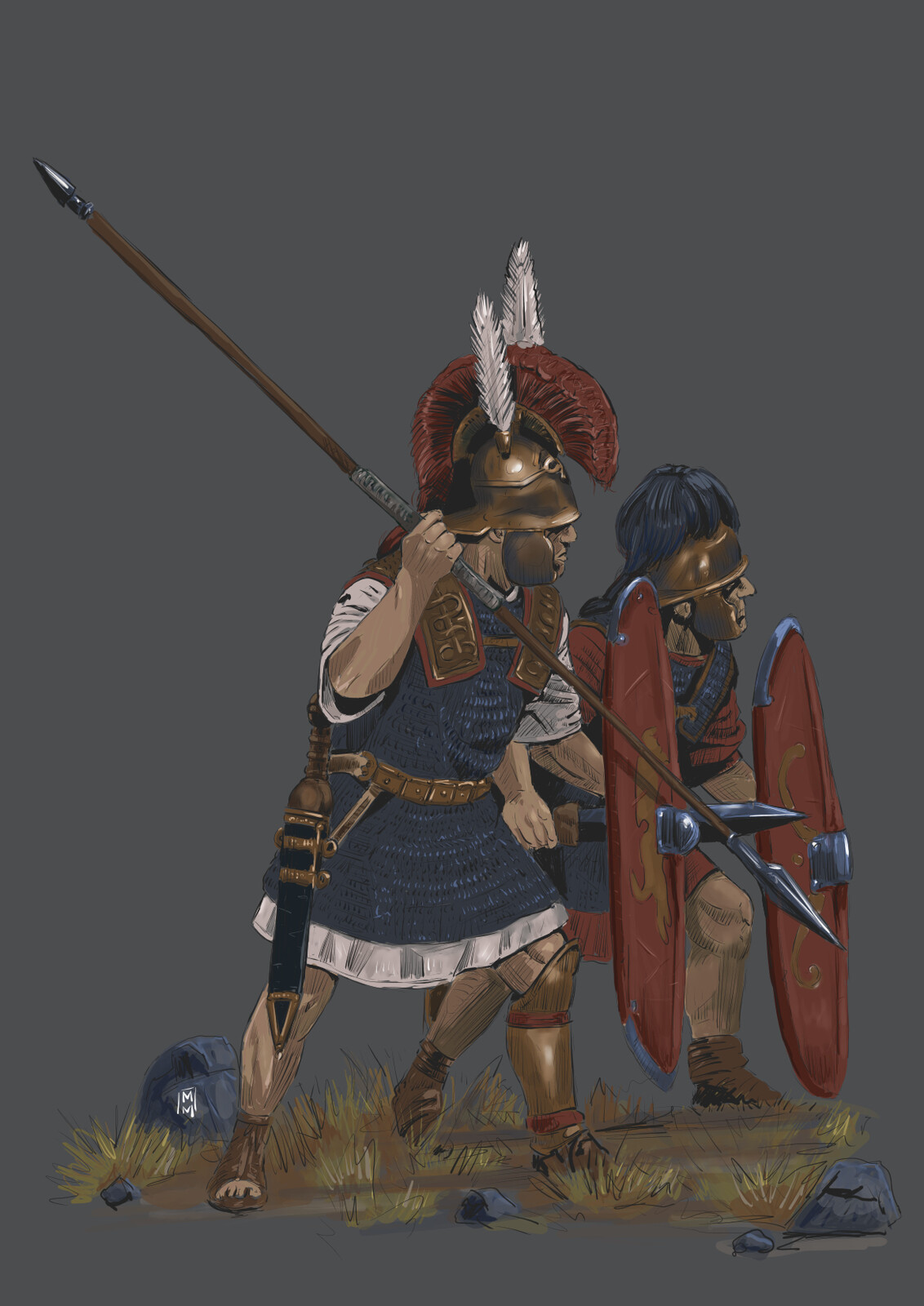 Michael Merulla - History / Triarii