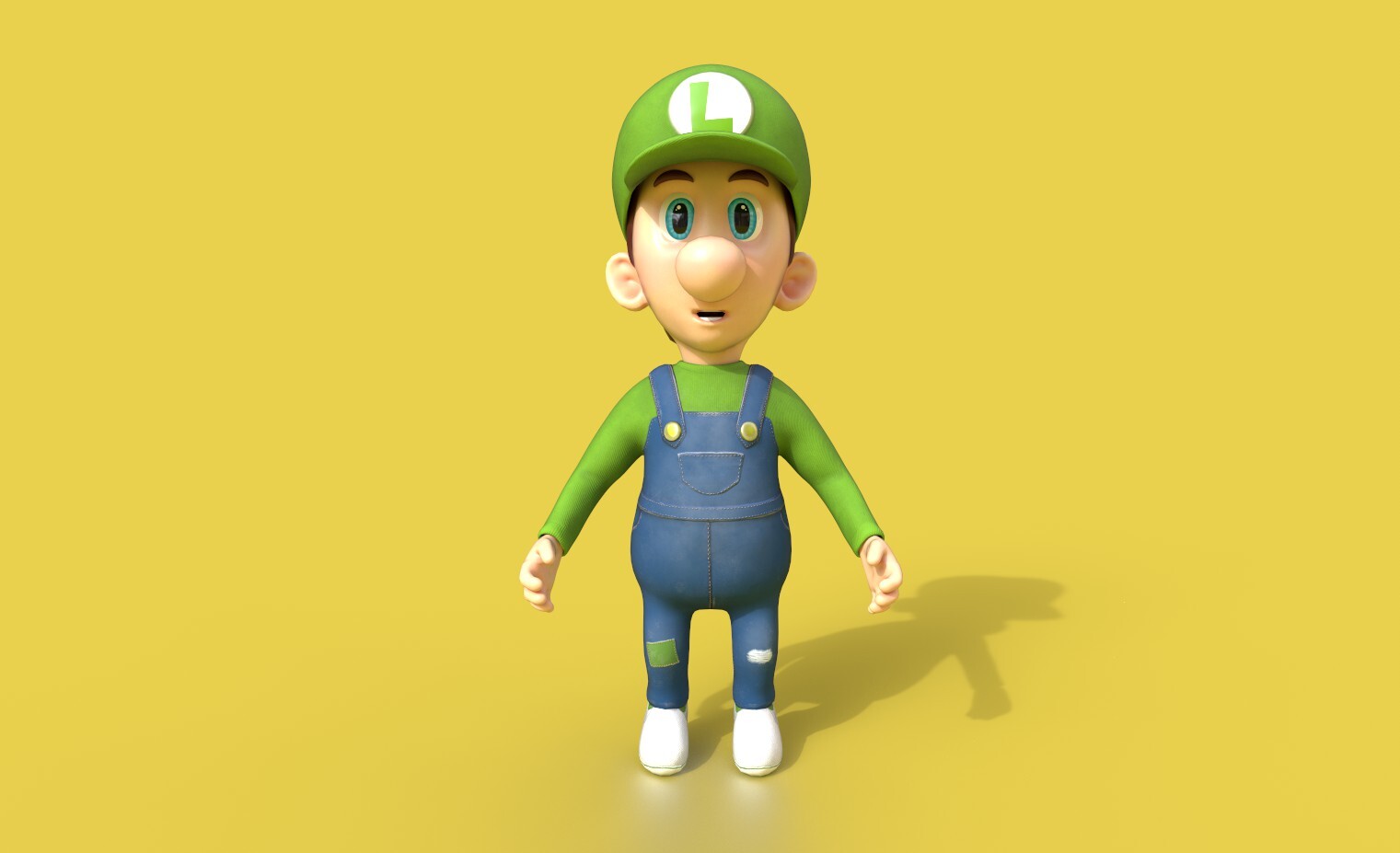 ArtStation - Childlike Luigi