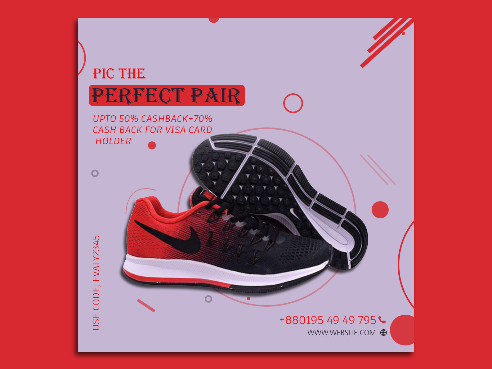 ArtStation - Shoes Banner Design