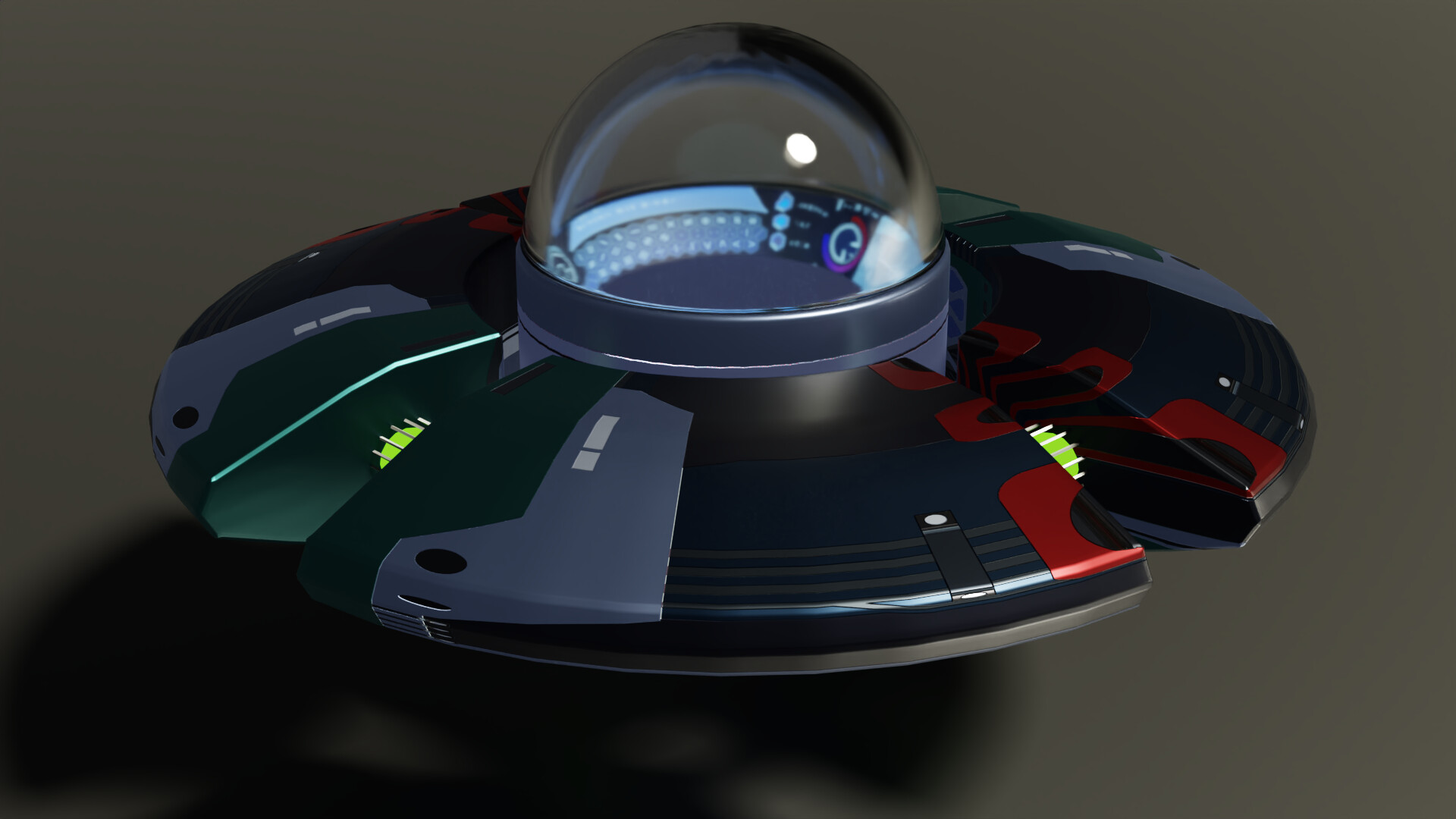 ArtStation - Flying Saucer