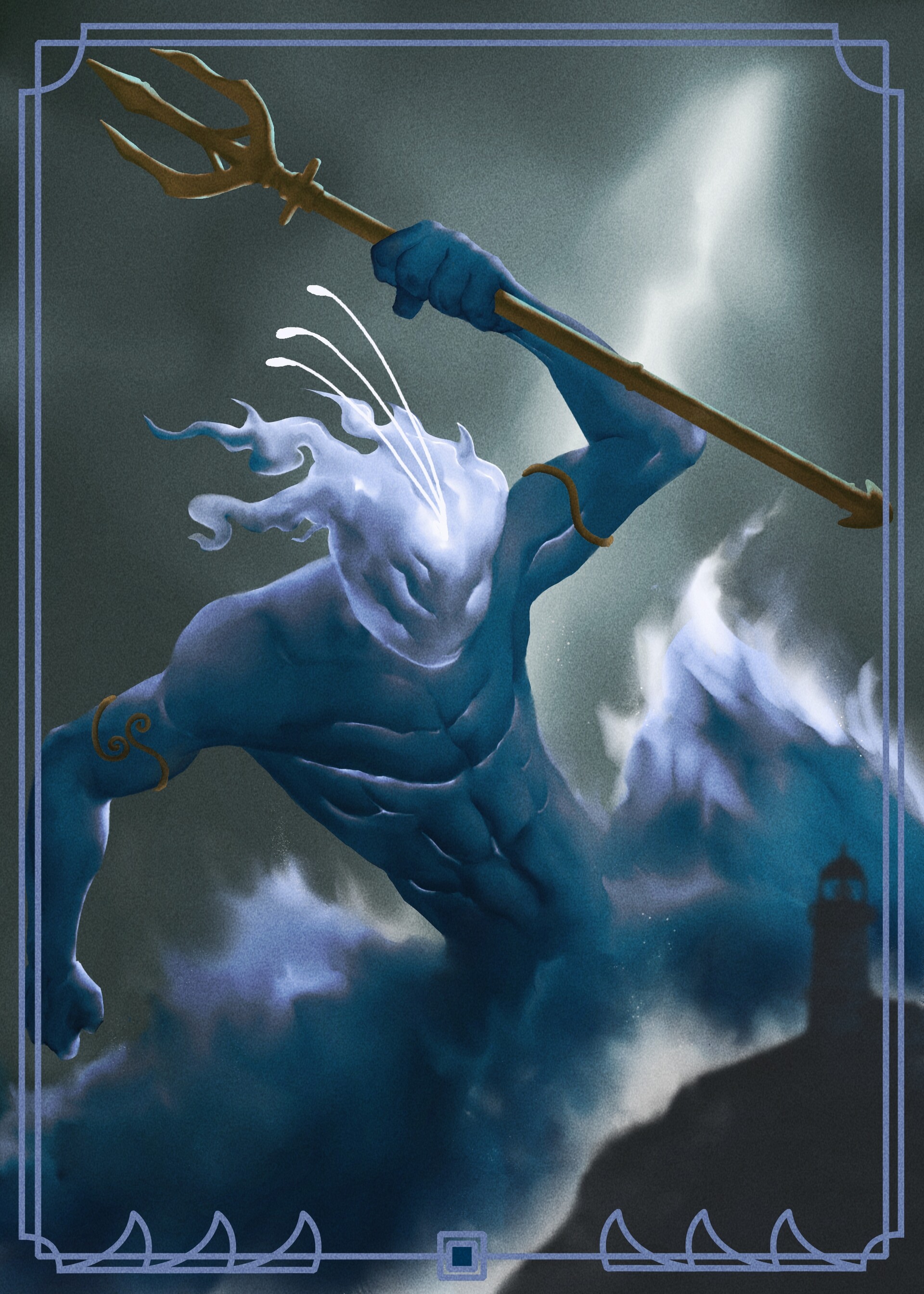 ArtStation - ORO, Ang Diyos ng Daluyong(ORO the God of Tsunami)