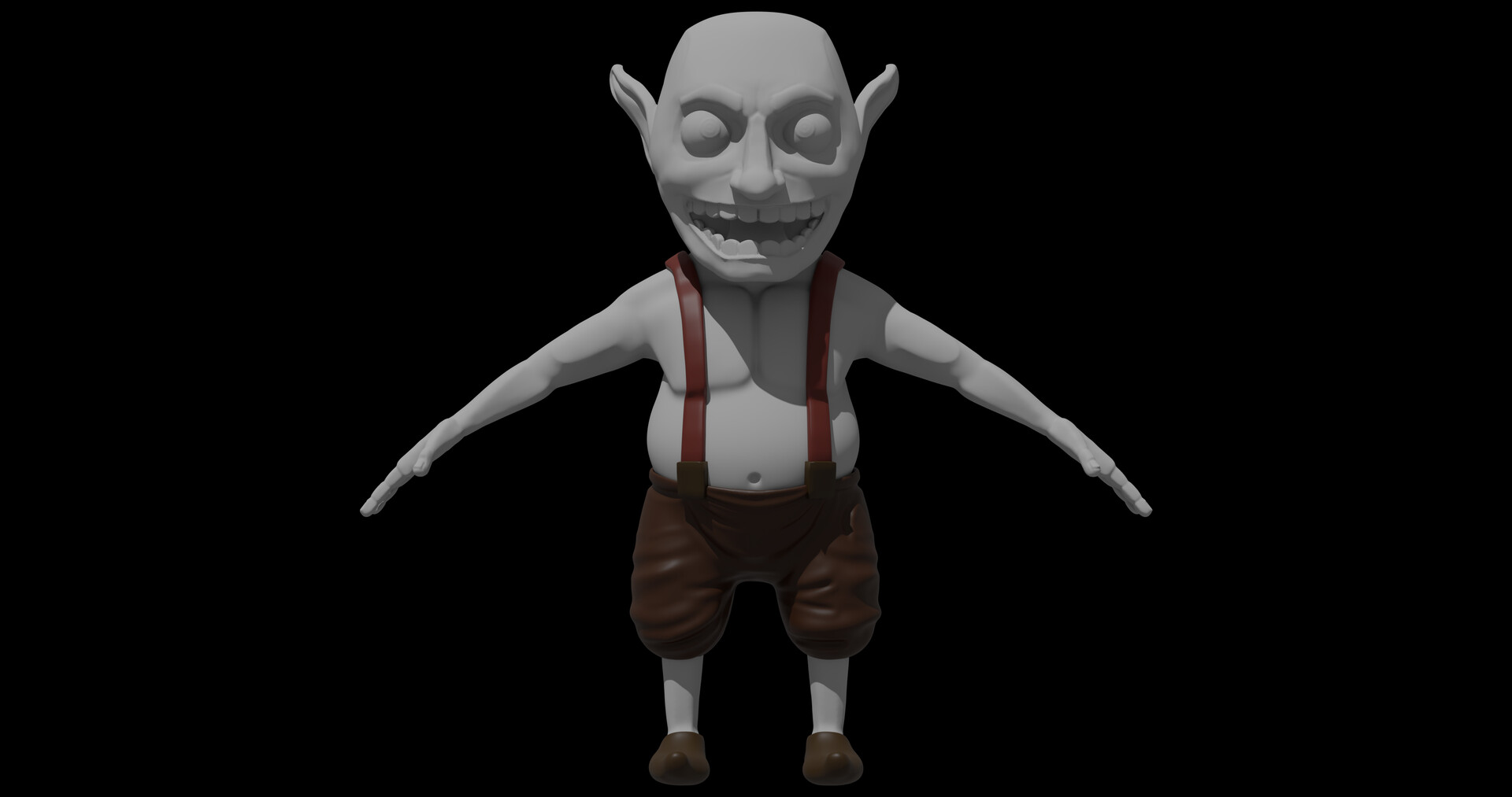 ArtStation - Goblin sculpt made in blender