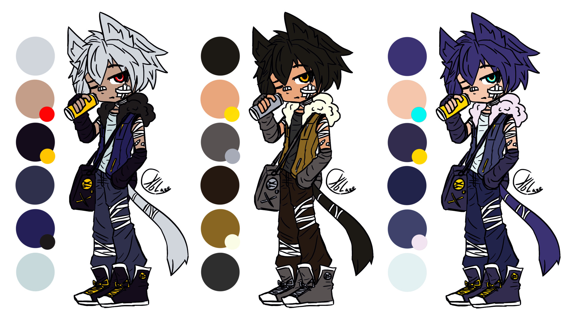 Océane SENDEN - Chara Design - Nyah Song