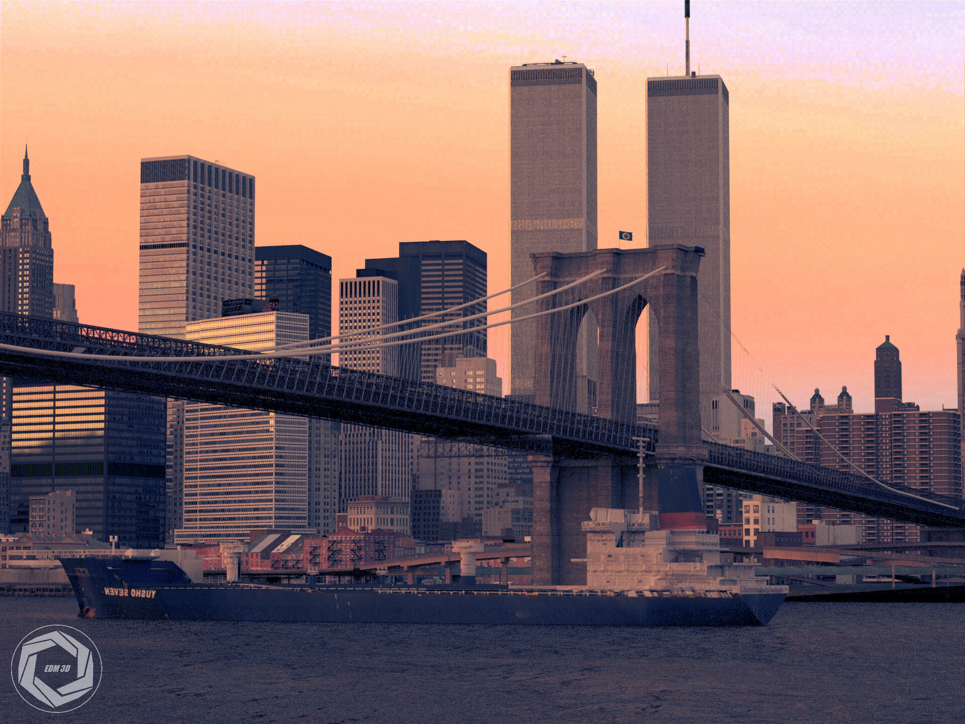 1980 skyline by edm 3d model — ProUser.Me