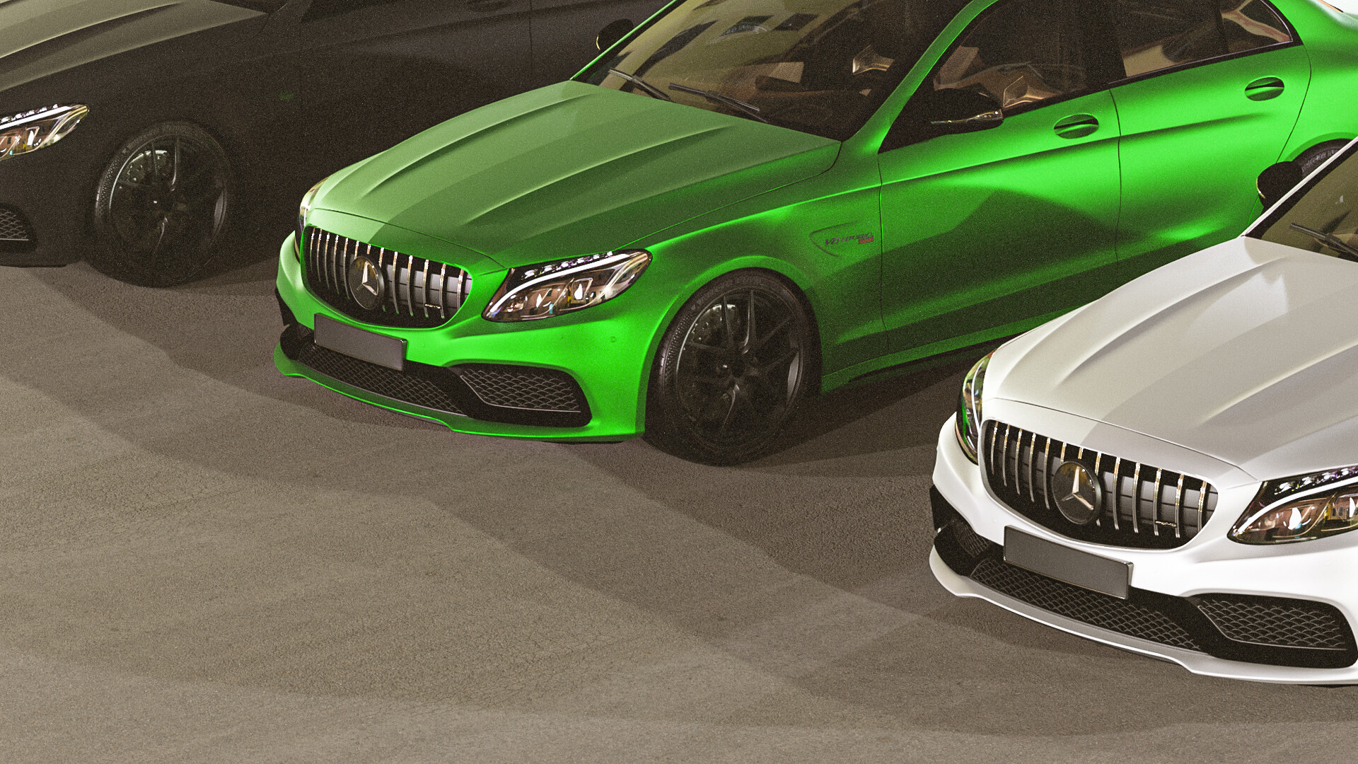 ArtStation - CGI_MEETUP c63 AMG's