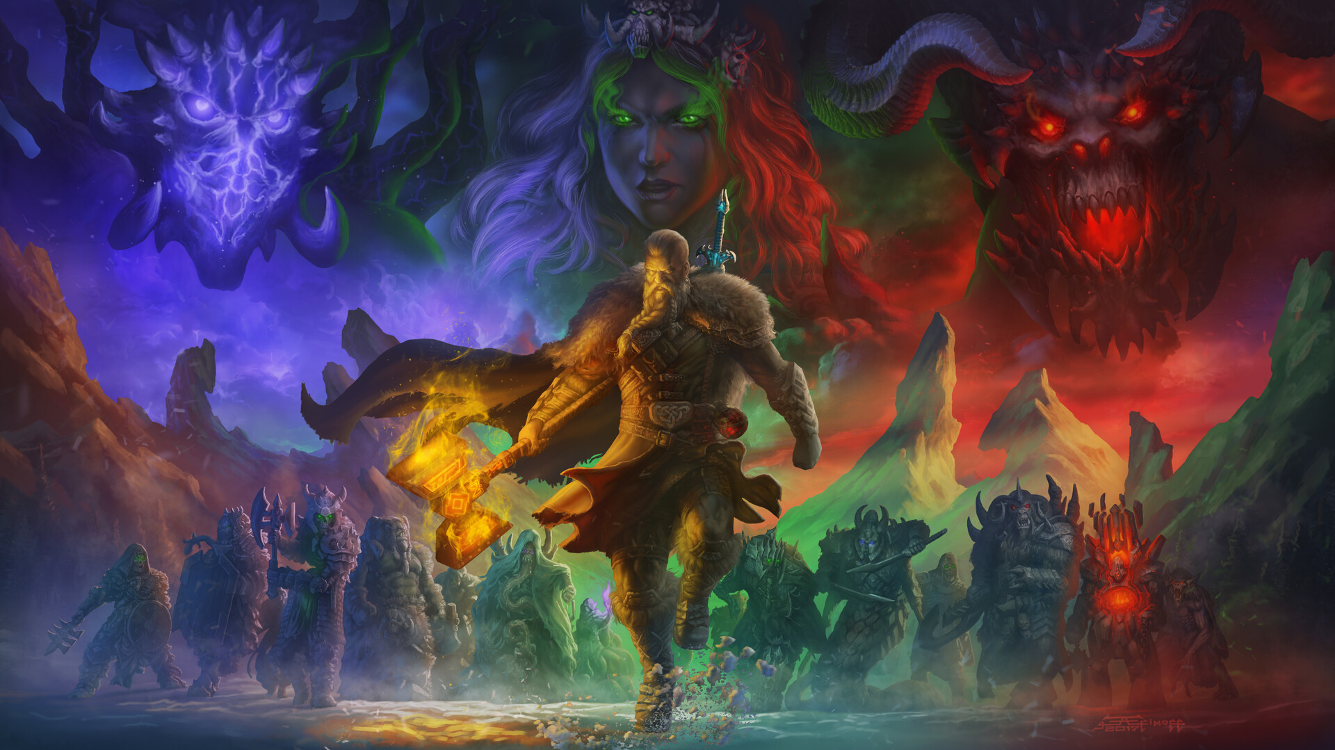 Edikt Art - Savior warrior.