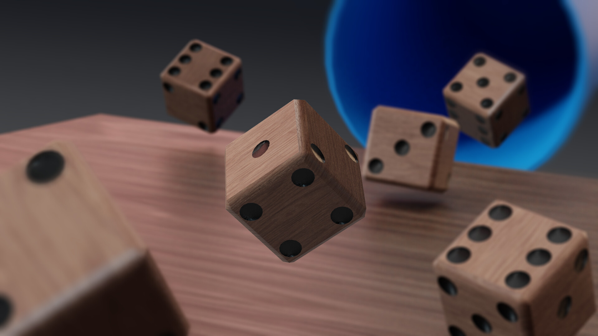 ArtStation - Dice bake testing