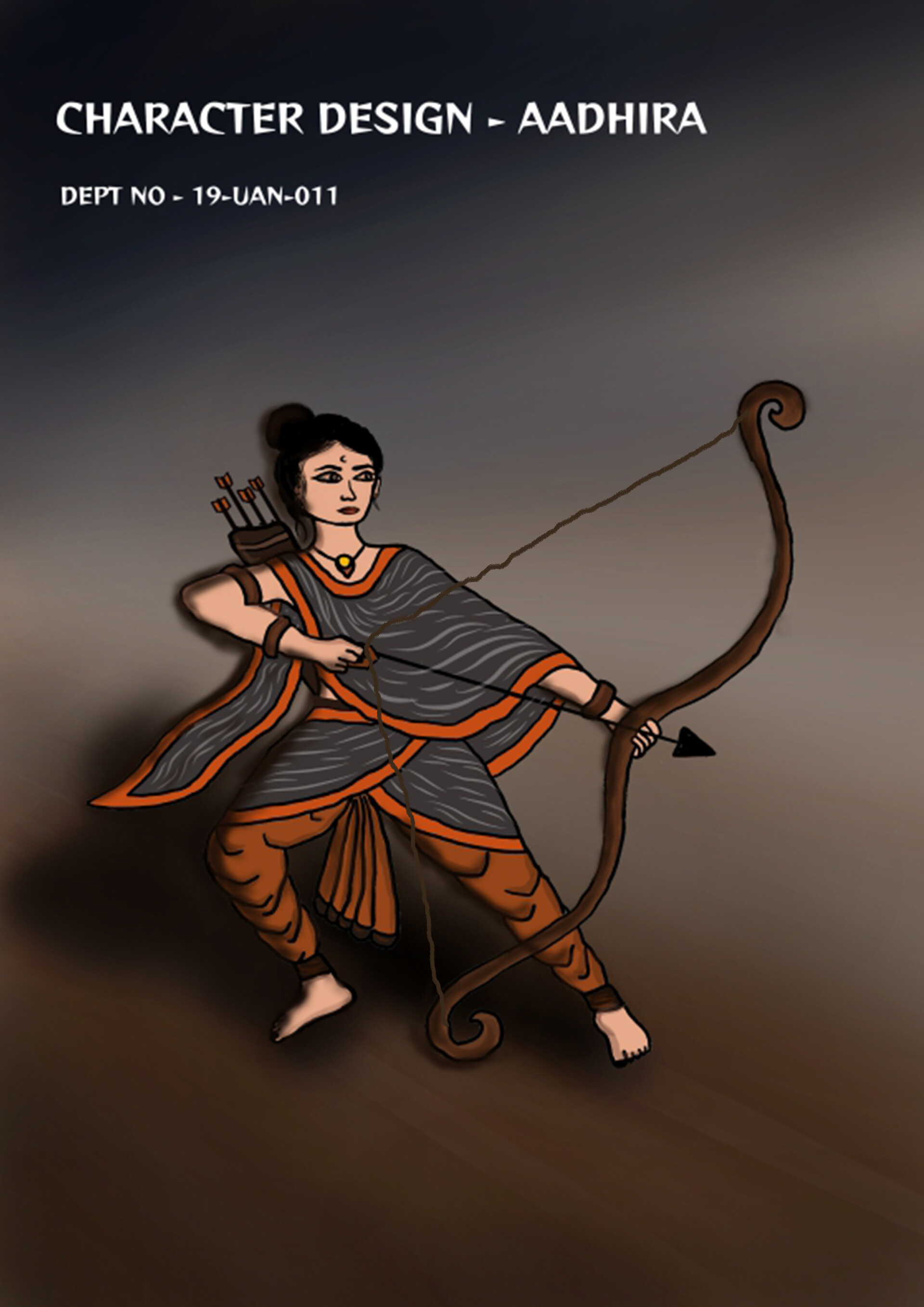 ArtStation - Character Design : Aadhira