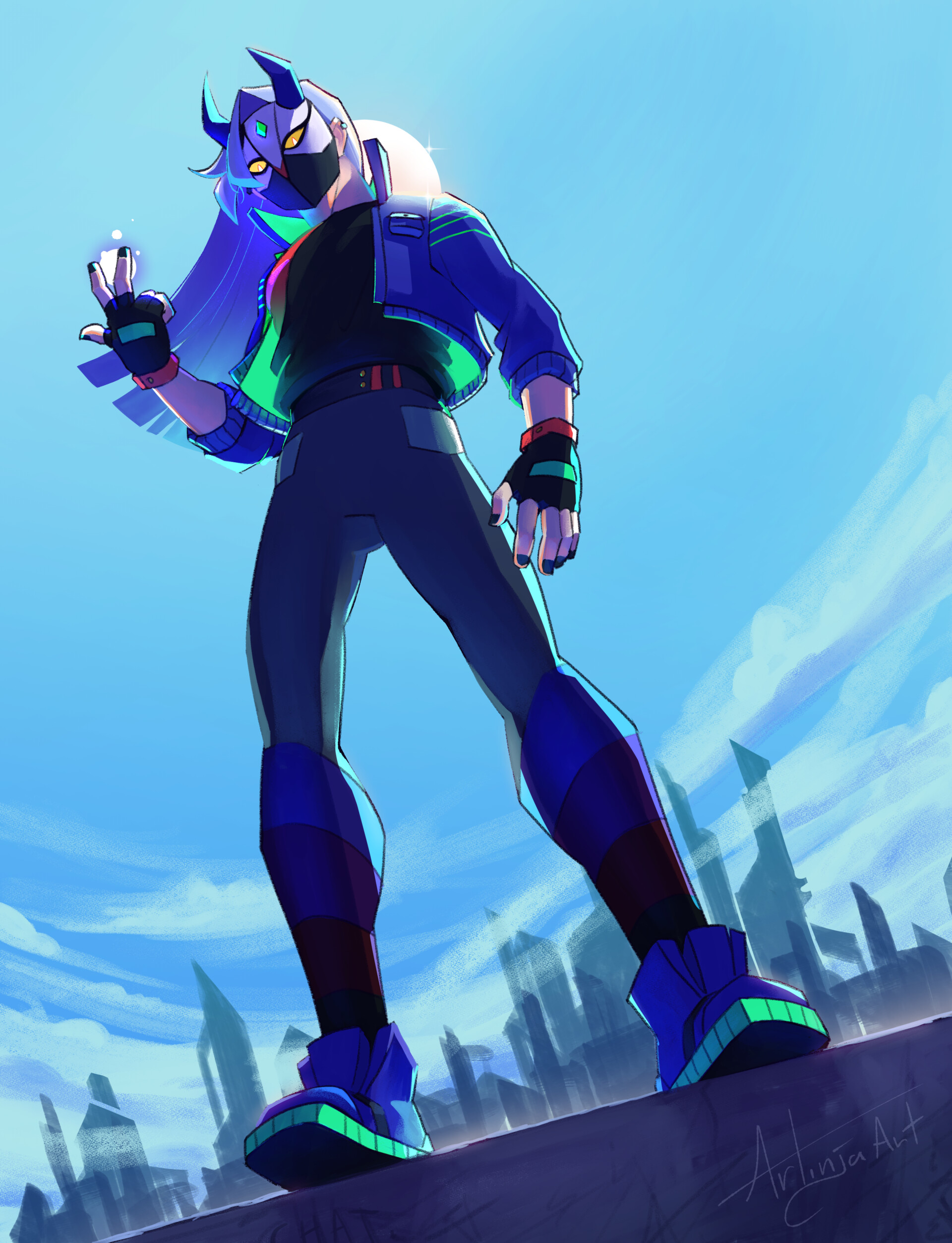 ArtStation - Persona on a Ledge