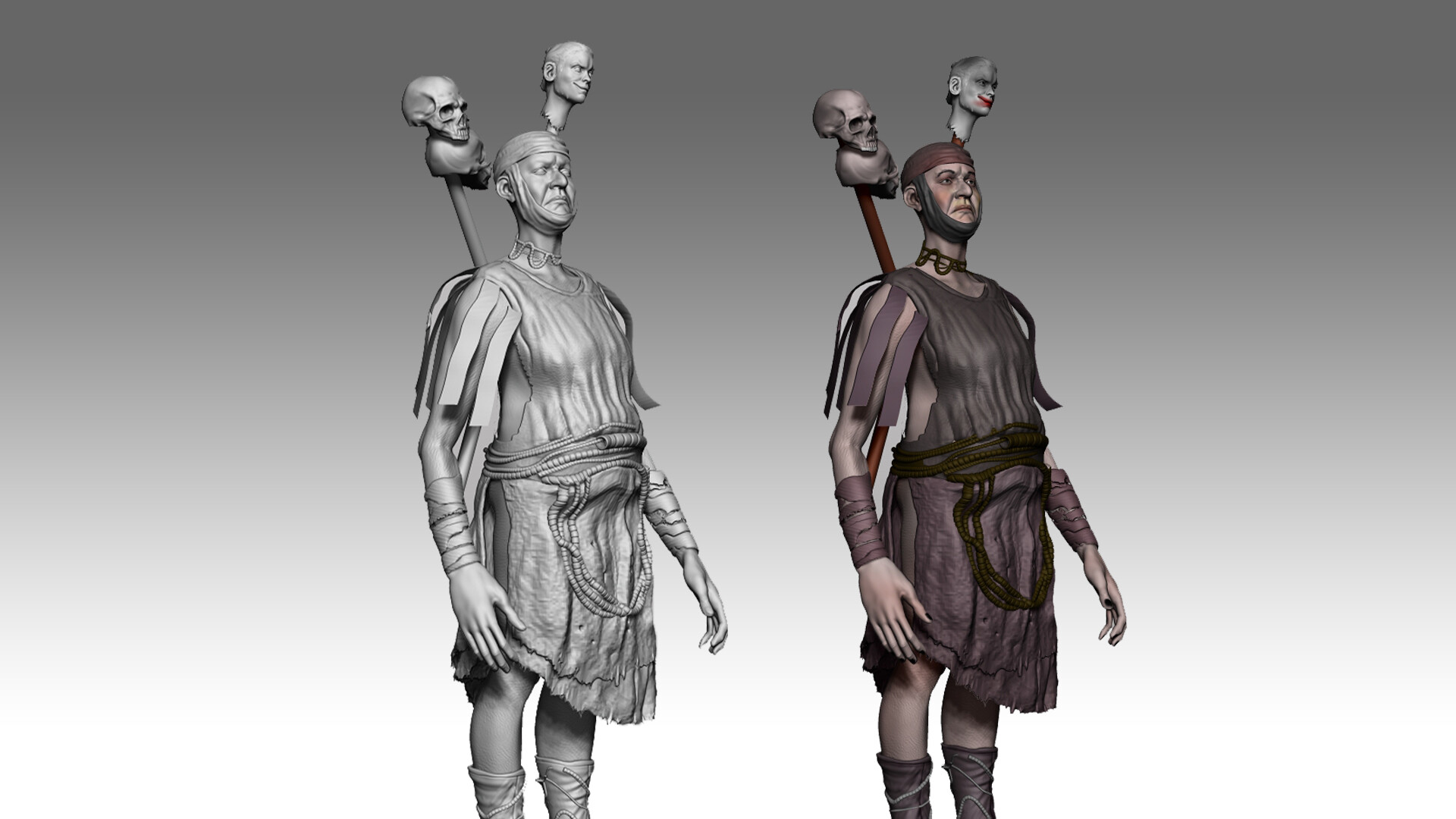 ArtStation - Female witch character (reference for artstation )
