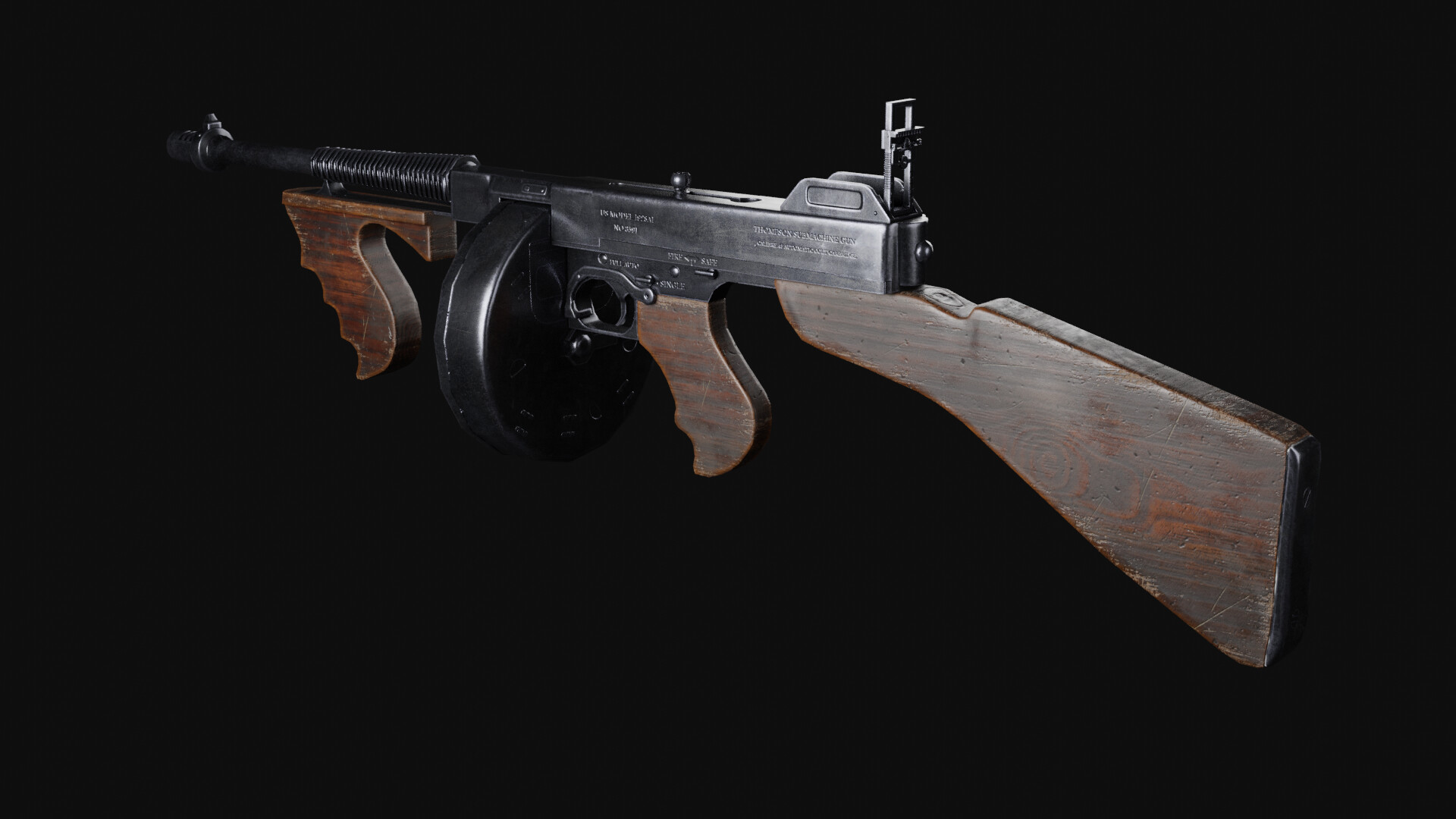 ArtStation - Thompson SMG