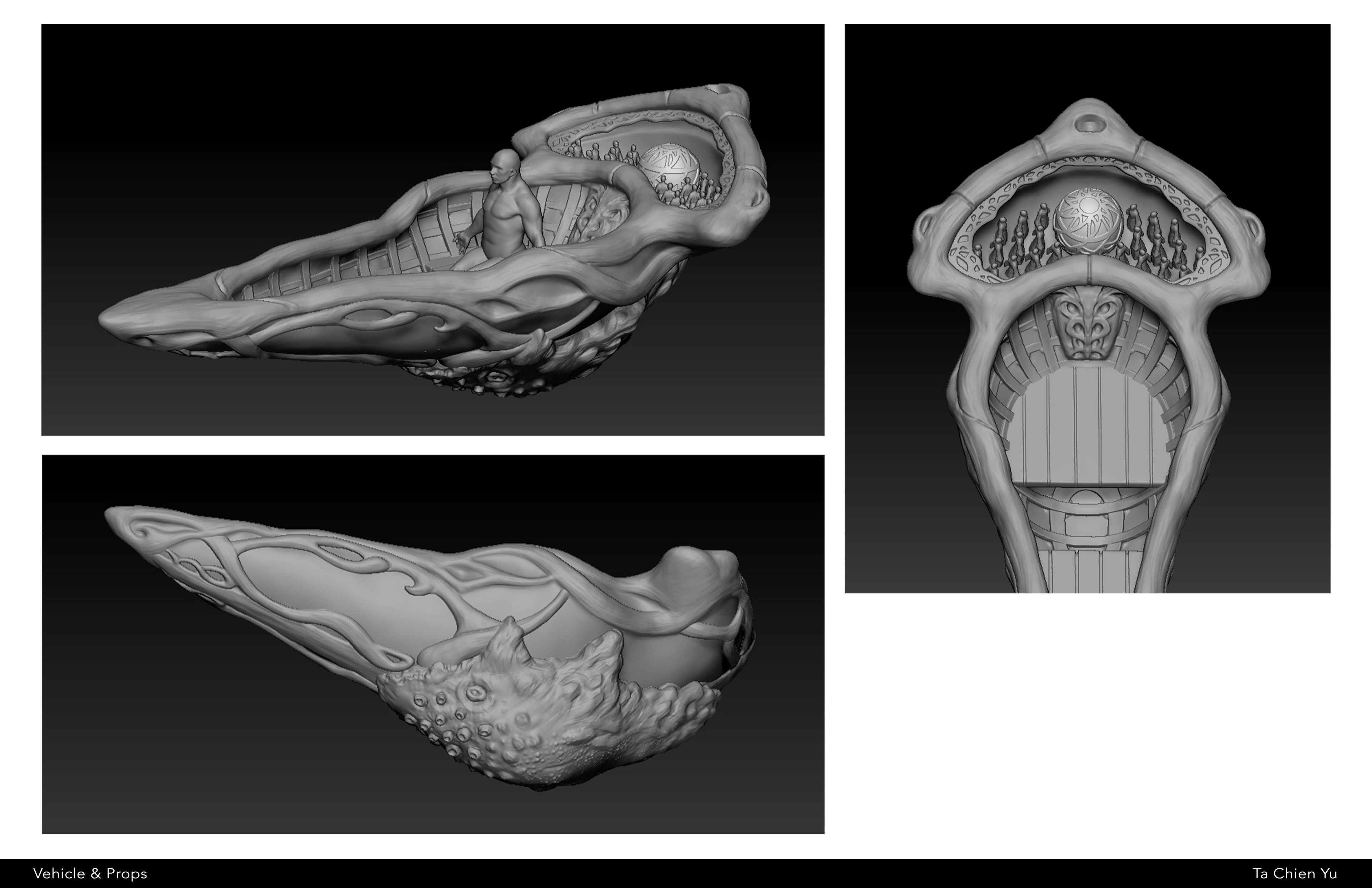 Ta Chien Yu - Necromancer Ship Design