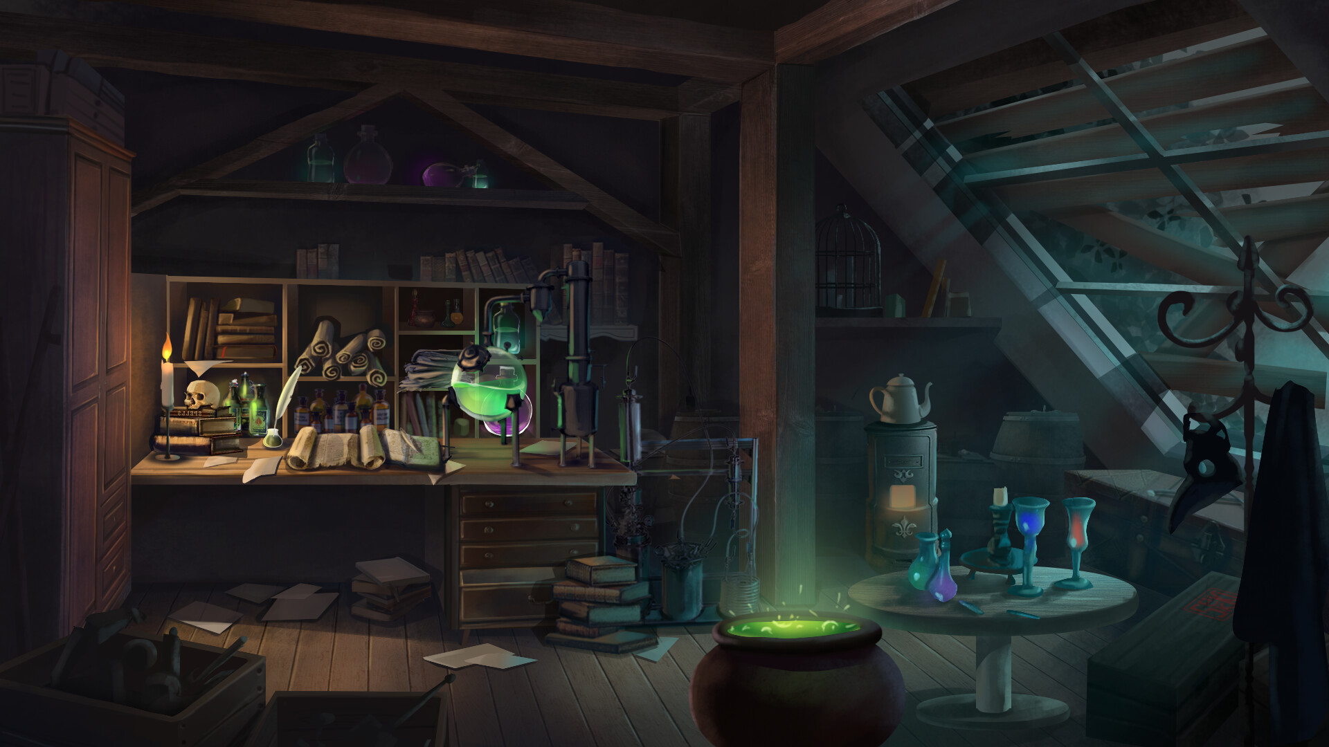 ArtStation - In the decade of Black Death