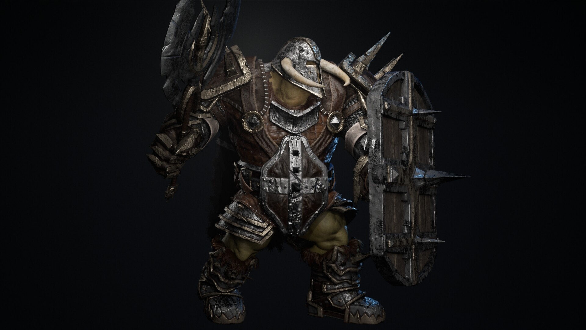 ArtStation - Ogre Warrior