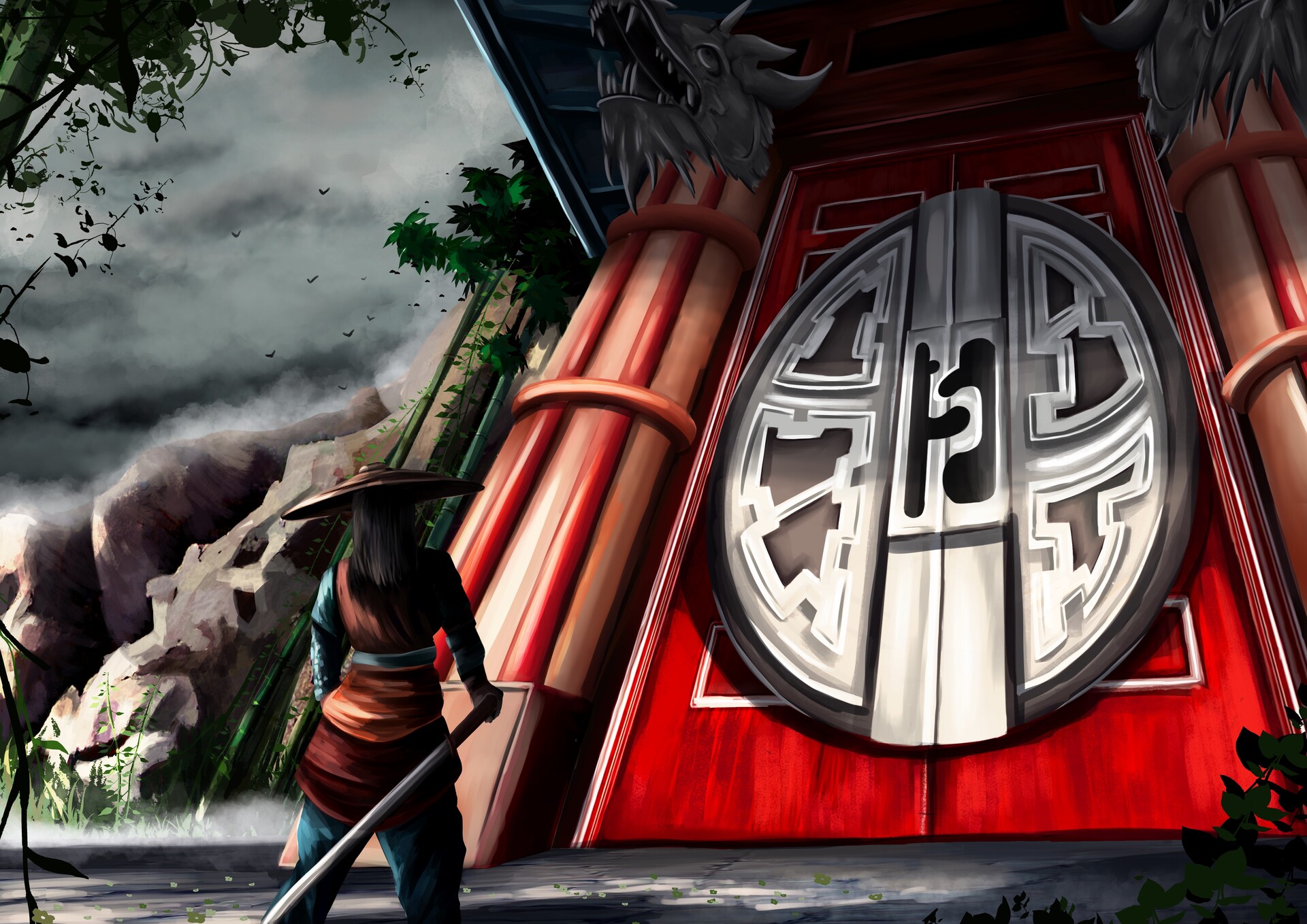 ArtStation - The Final Boss’ door