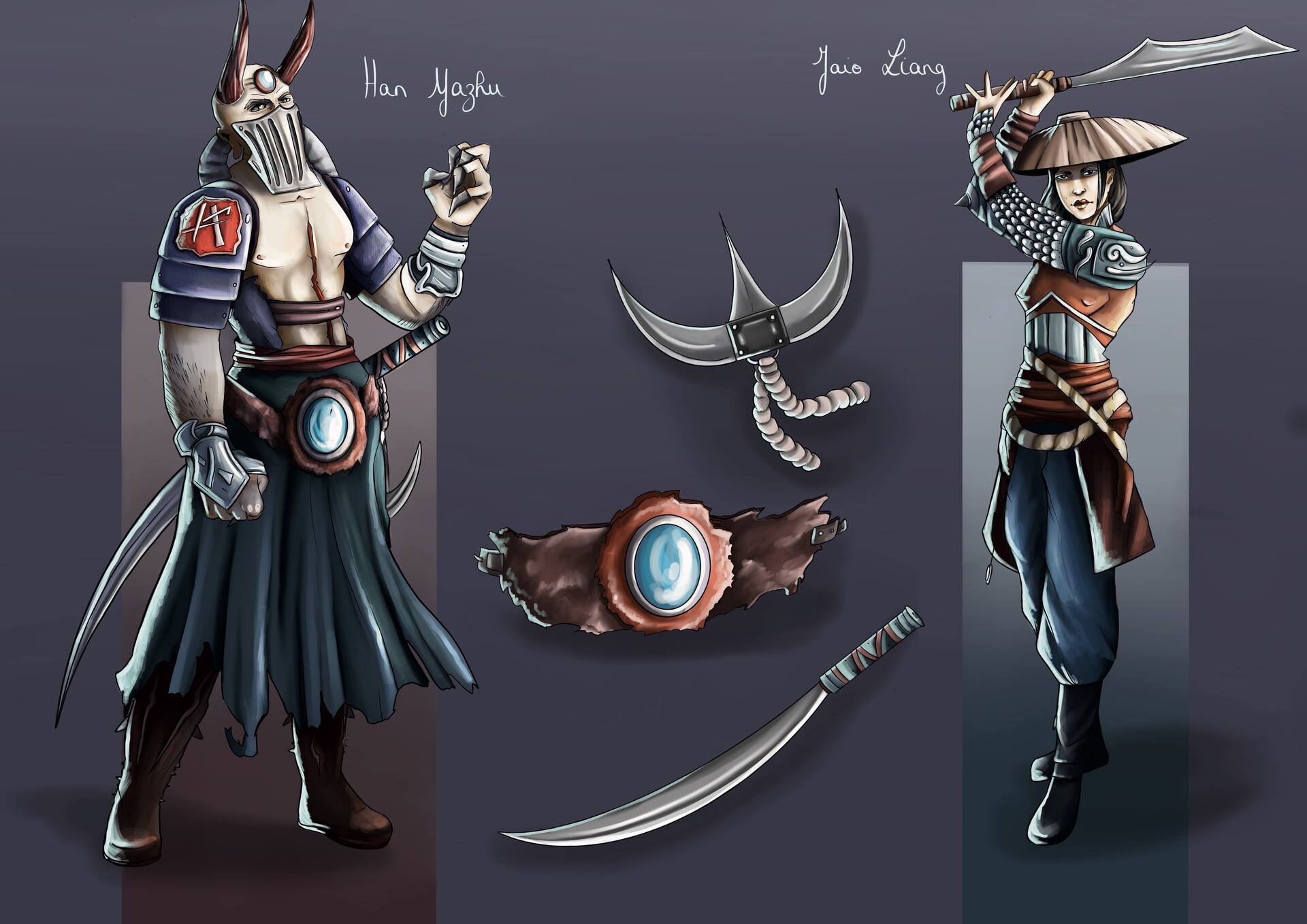 ArtStation - Boss & Hero