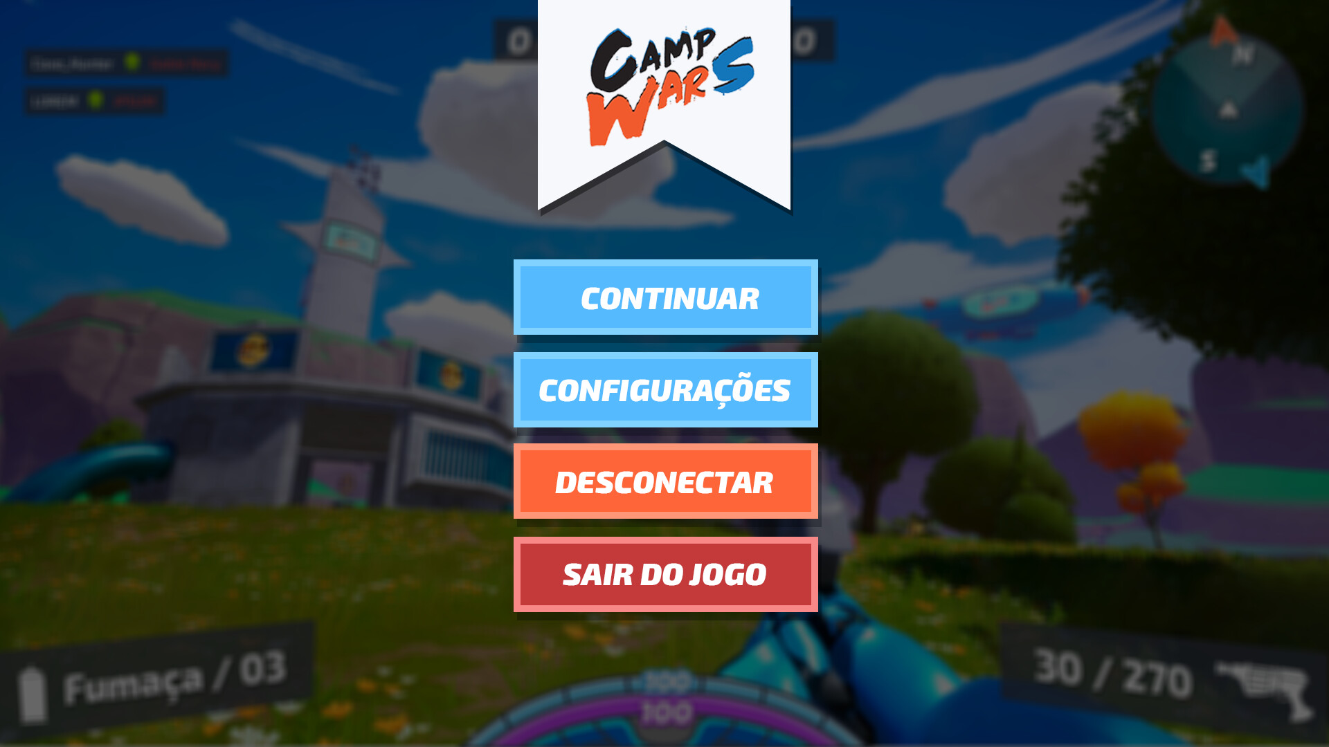 Gabie Nory - Camp Wars - User Interface Concept Design