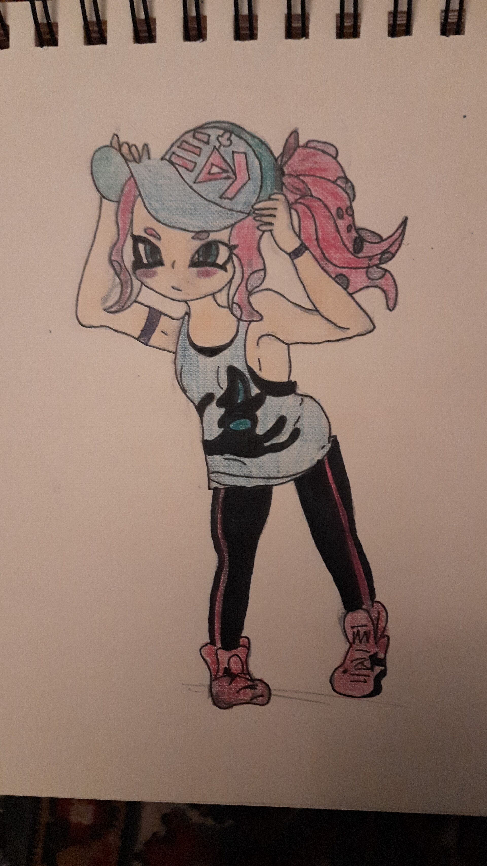 ArtStation - Octoling Girl from Splatoon 2