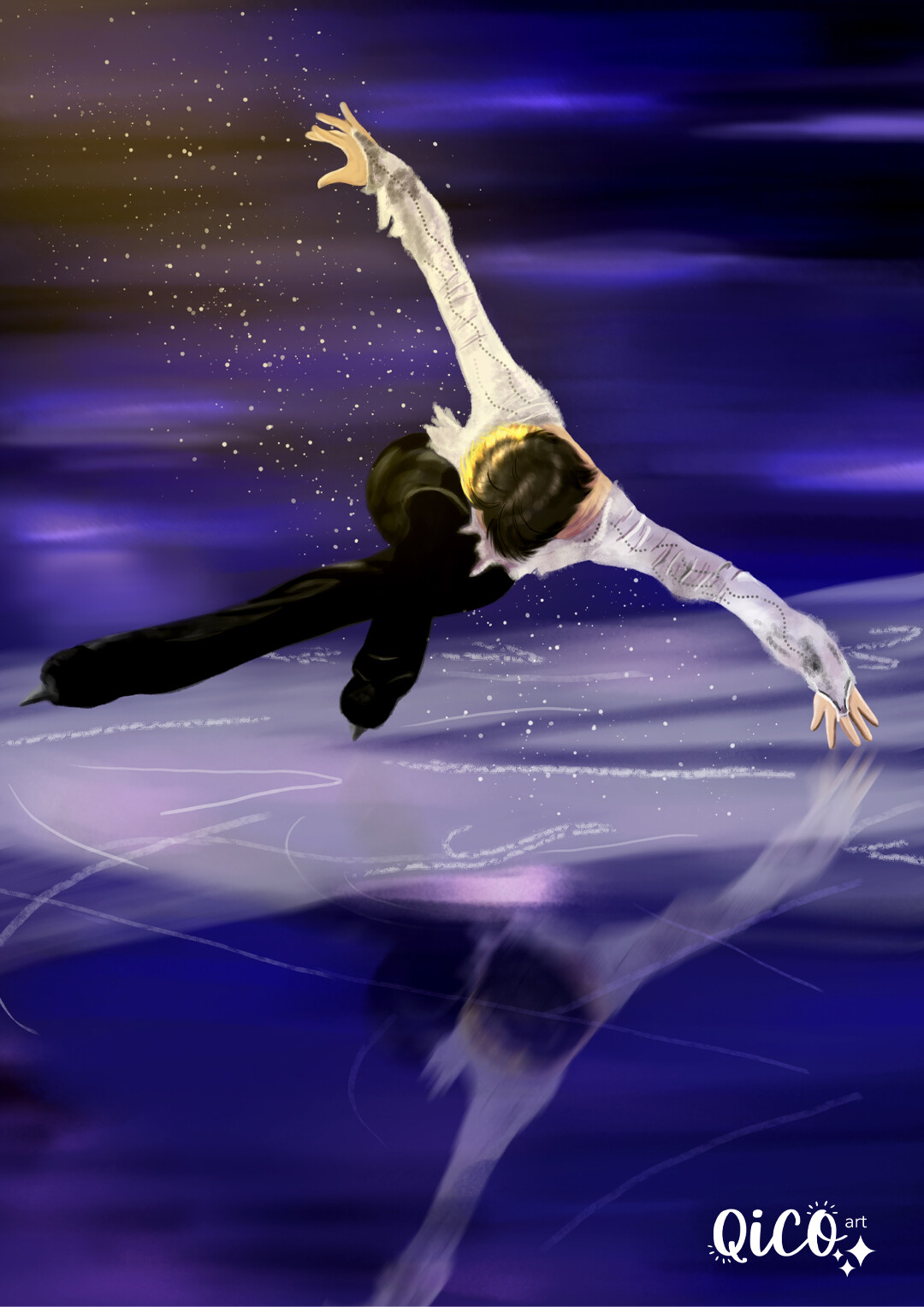 ArtStation - Yuzuru Hanyu in action