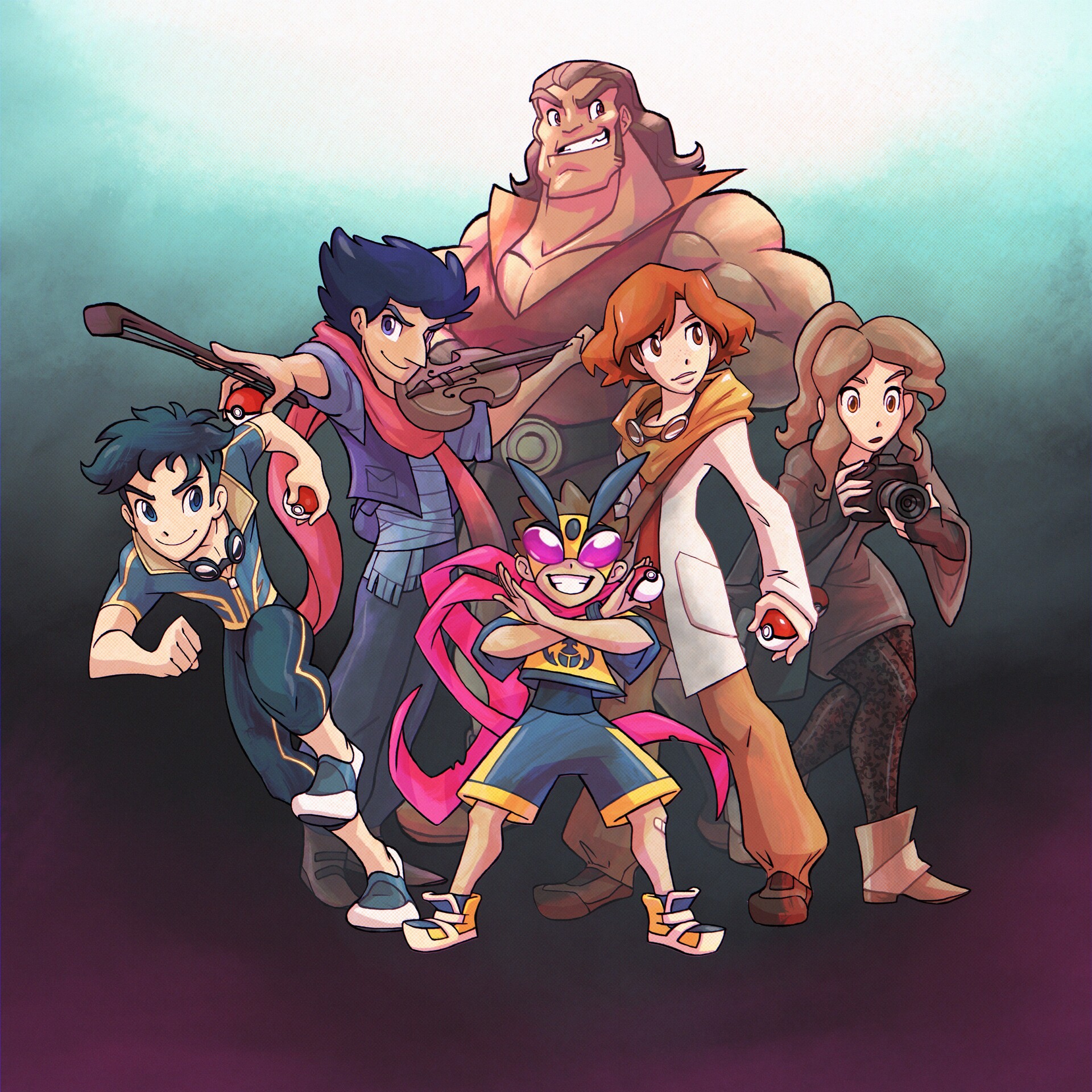 ArtStation - DnD Pokemon Adventures