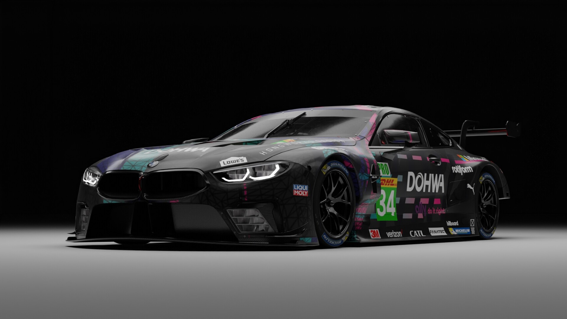 ArtStation - BMW M8 GTE DOHWA livery [Black]