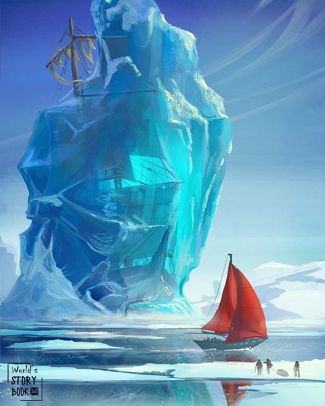 ArtStation - The Endurance - World's Storybook original Series drawing