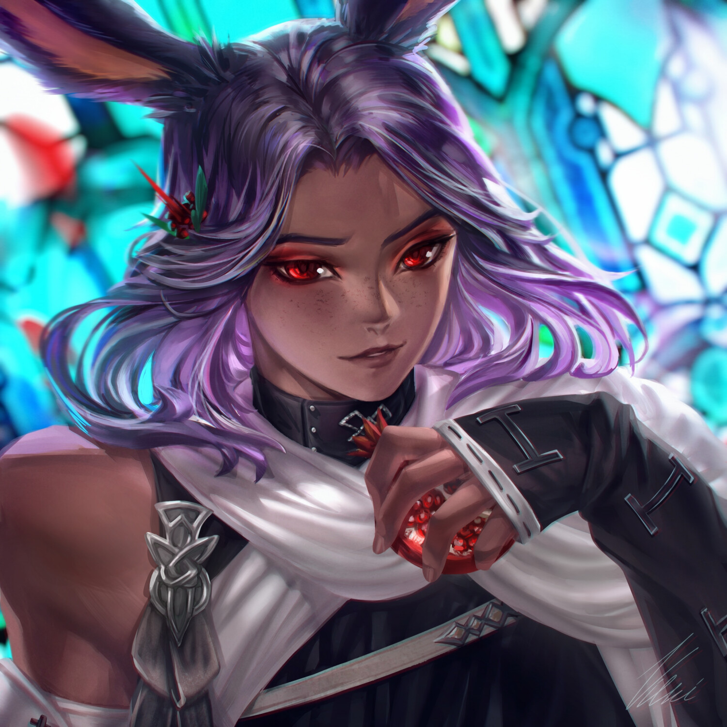 ArtStation - FF14 Commission