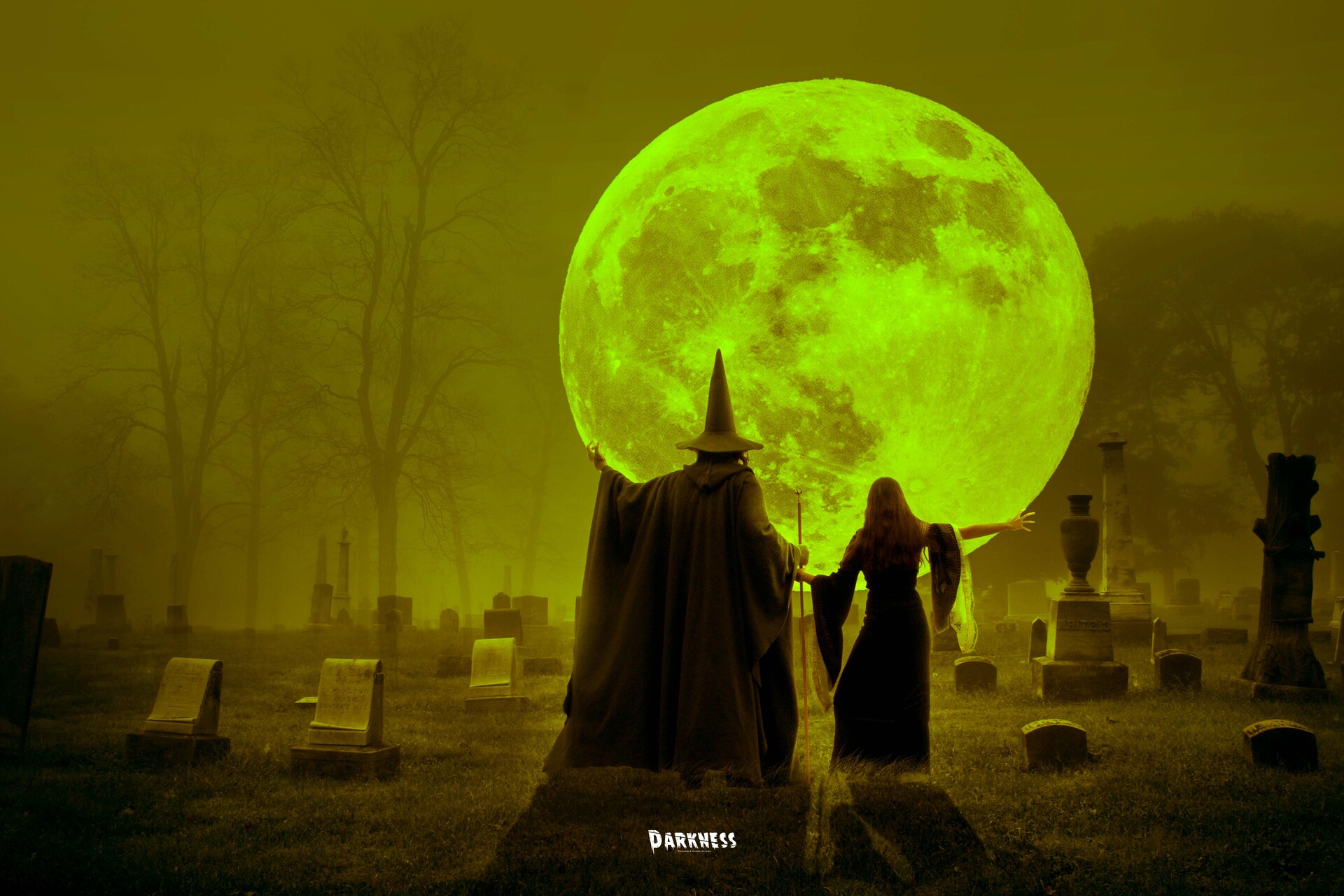 ArtStation - Horror Death Witch Art
