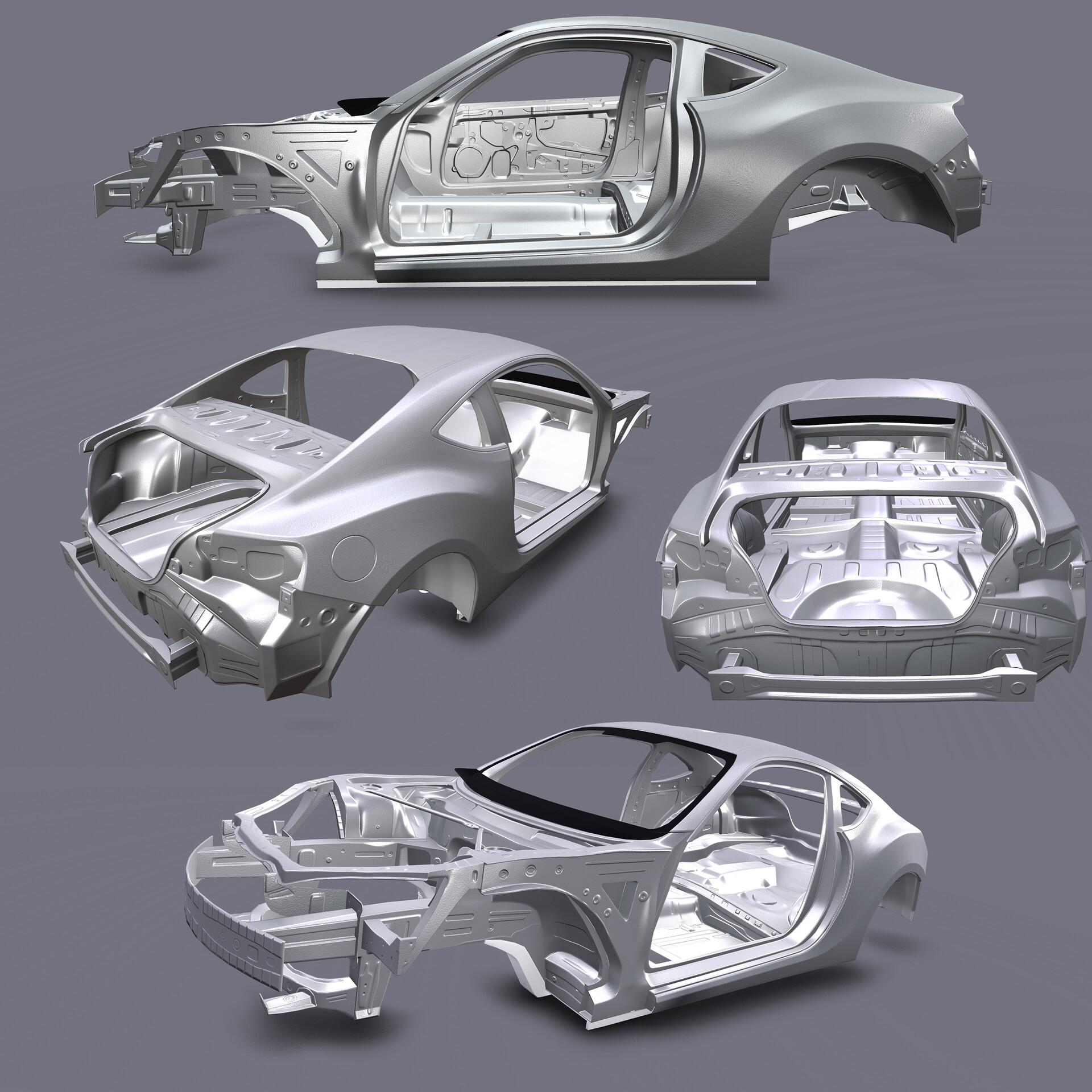 ArtStation - Body Toyota GT86 2013