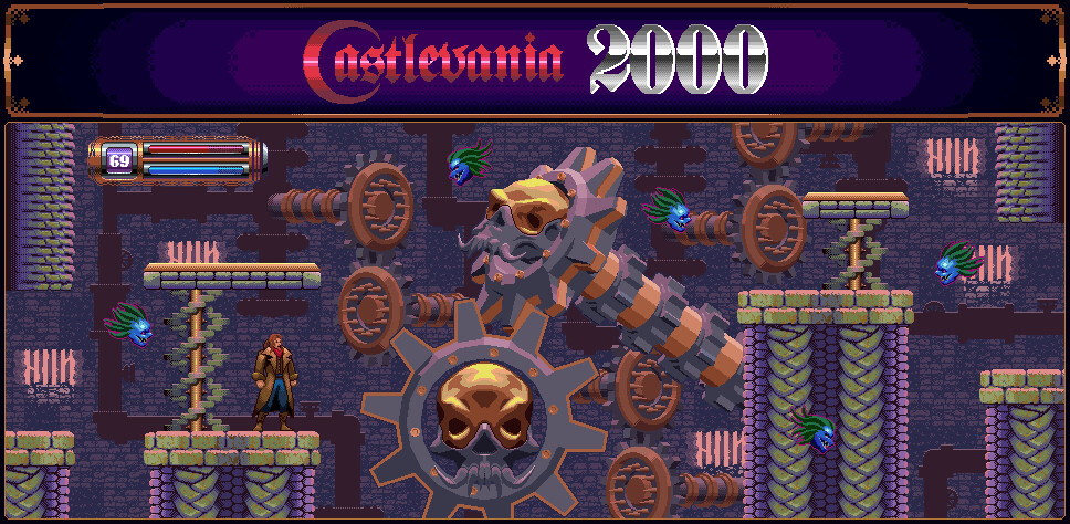 ArtStation - Castlevania 2000 - Clock Tower