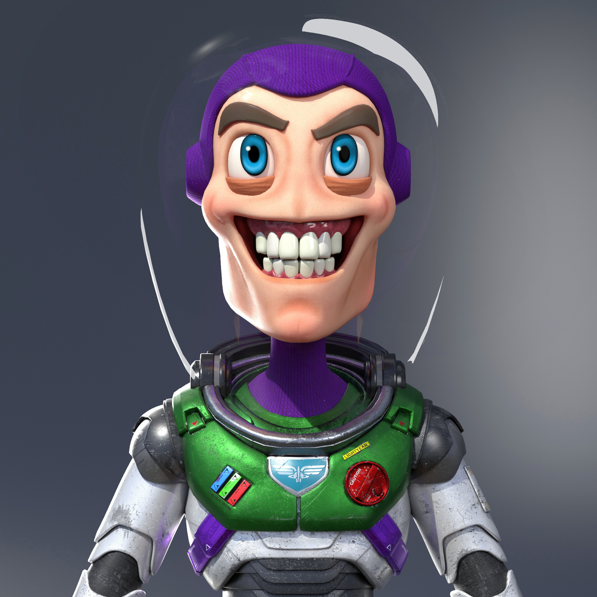 creepy buzz lightyear