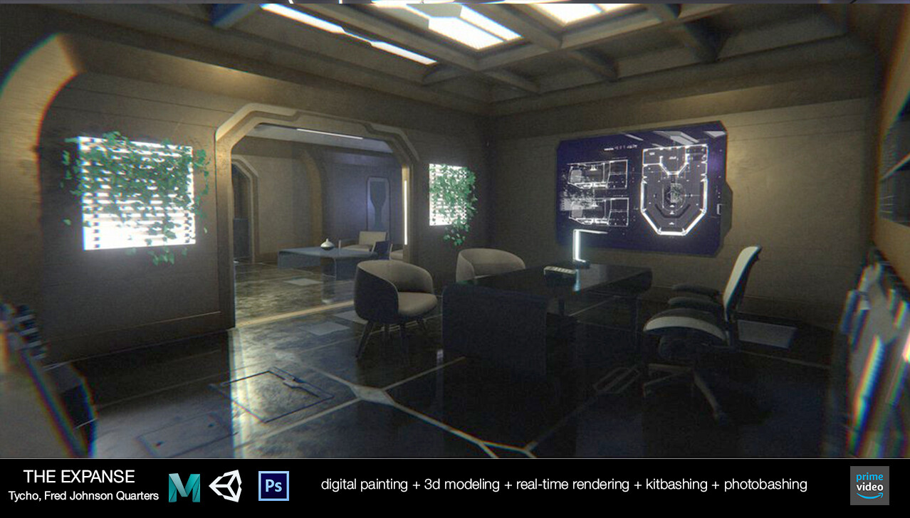 ArtStation - Concept Art: The Expanse Season 5