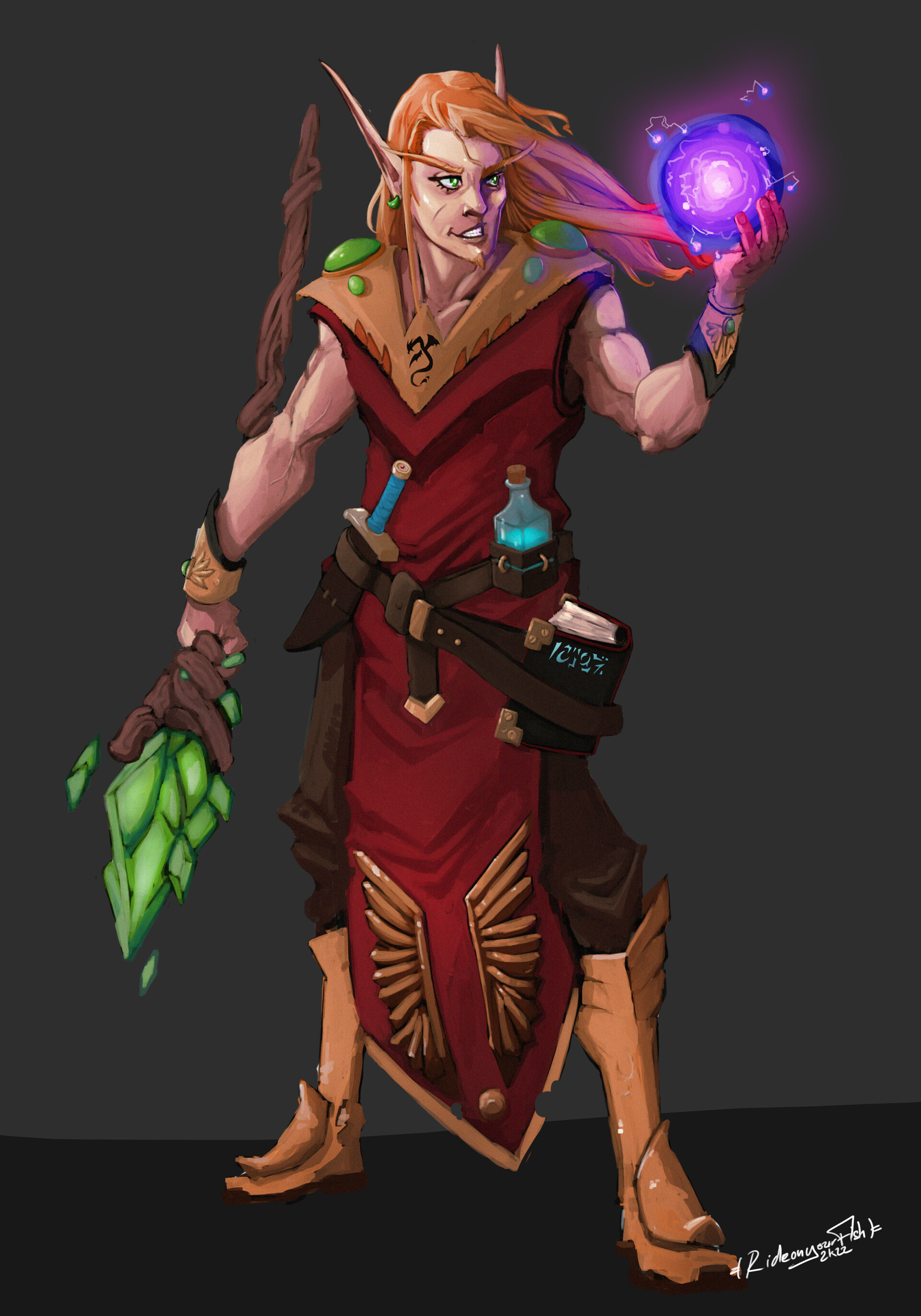 ArtStation - Blood Elf