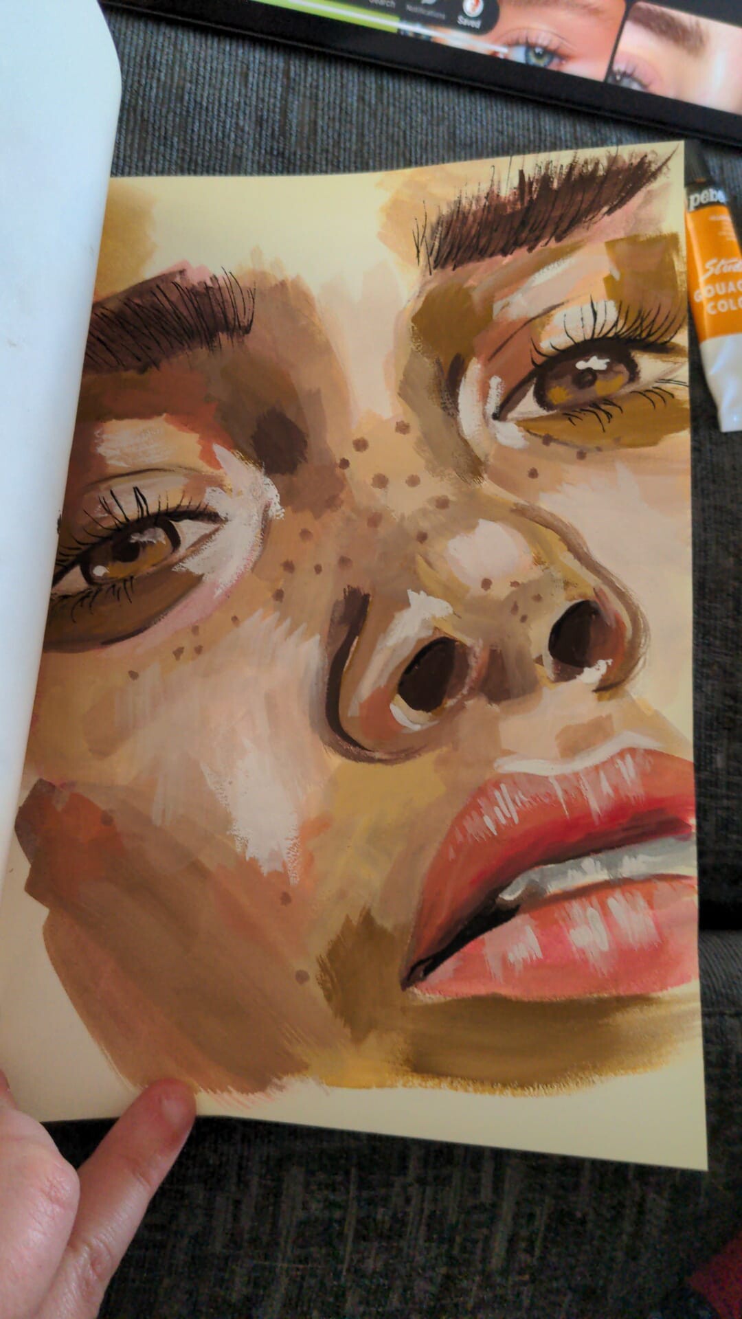 ArtStation - Gouache sketch